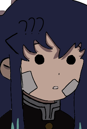 Confused Muichiro MayaMeow - Illustrations ART street