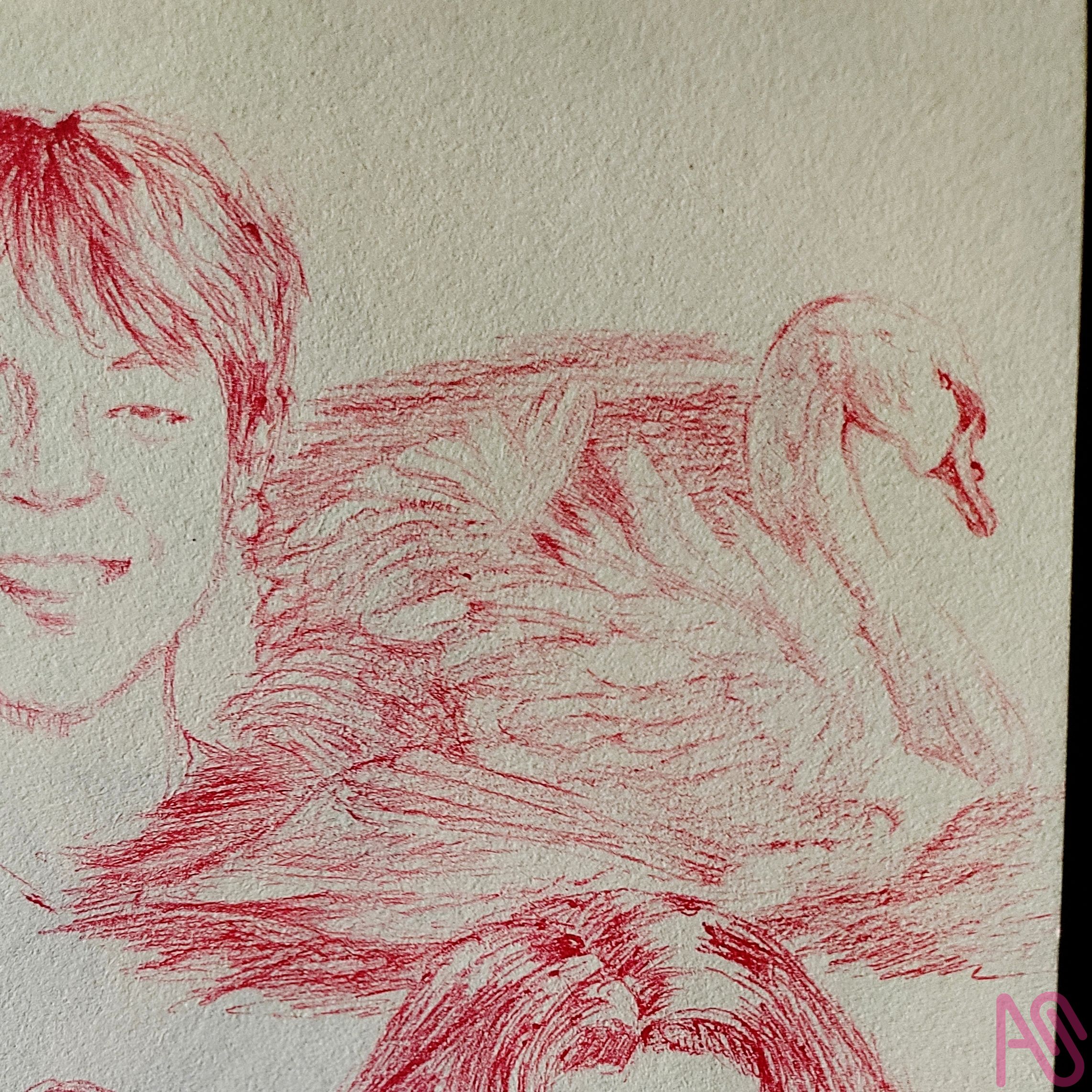 🌑🤍🦢It will be our swan song Emdeon - Illustrations ART street