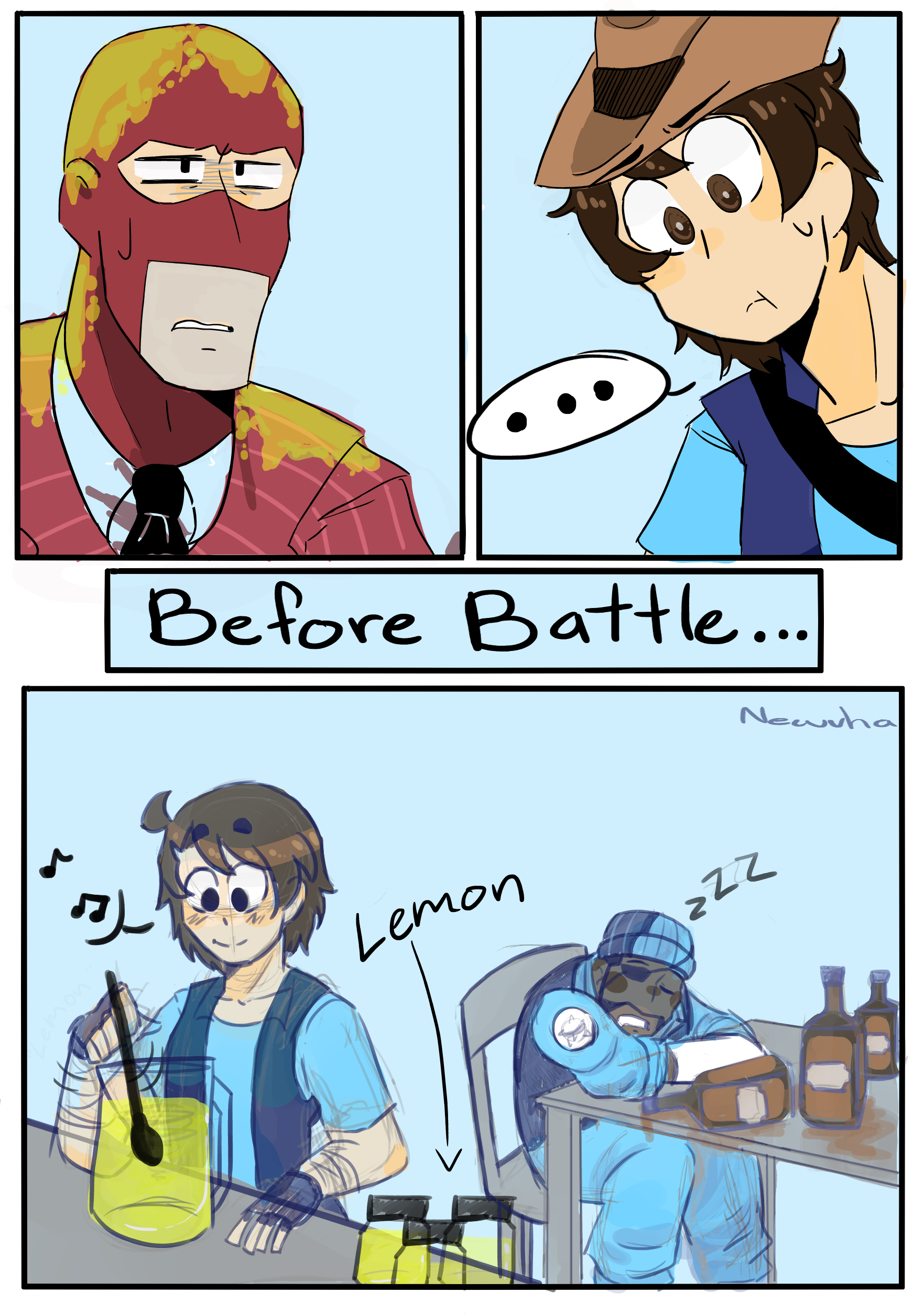 TF2 lemon2 end. newuha - 插图 ART street