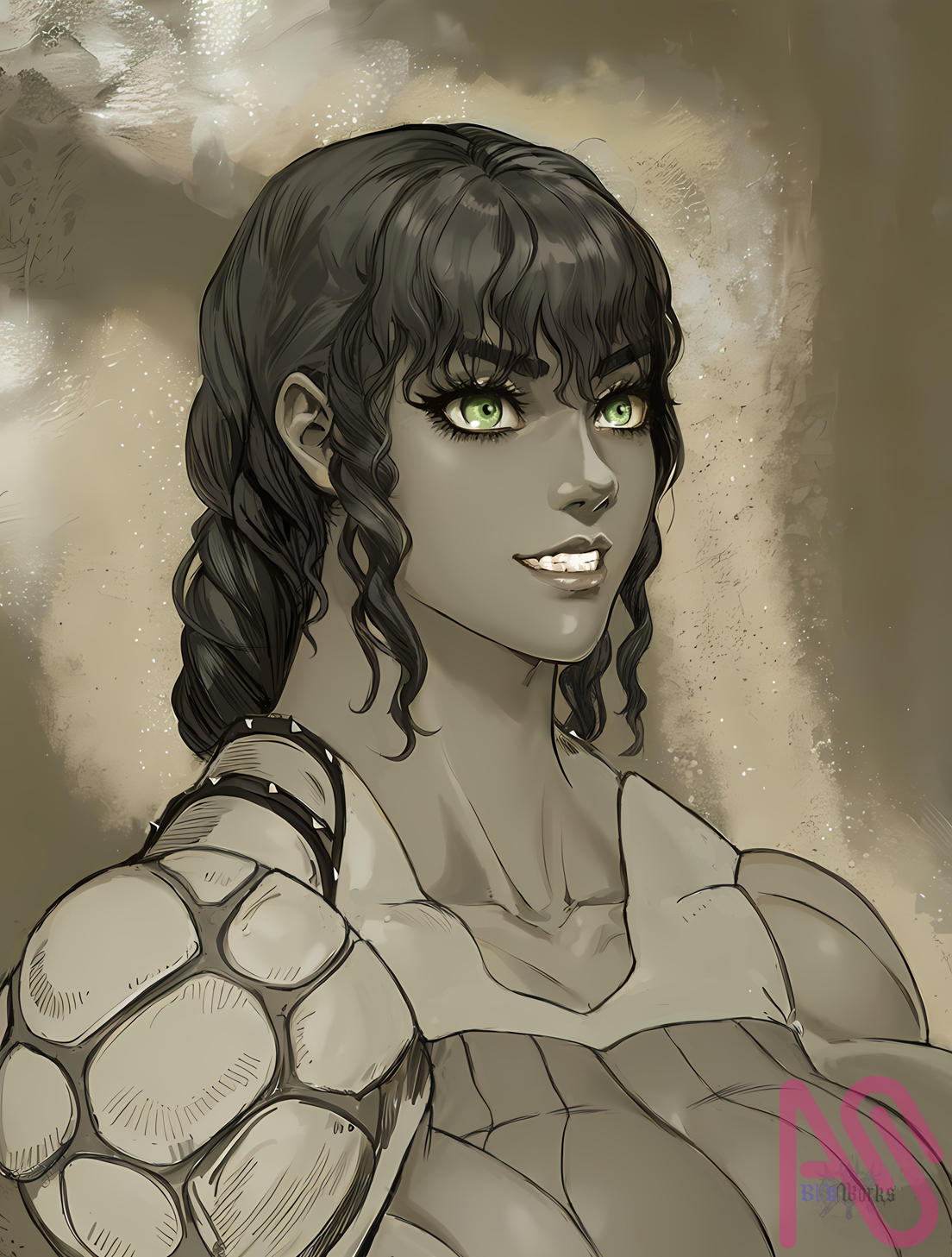 Alemayehu portrait ~ revamp Manalodia - Illustrations ART street