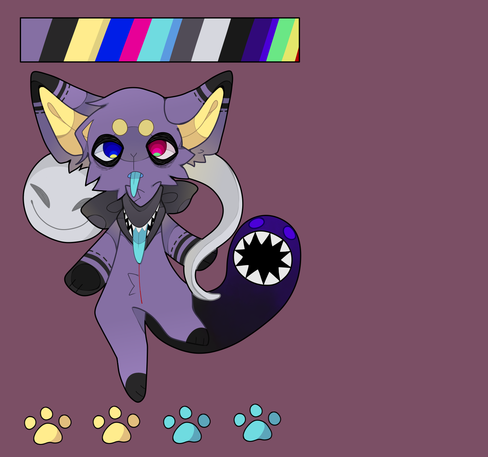 是自家oc 乱码shxh - Illustrations ART street