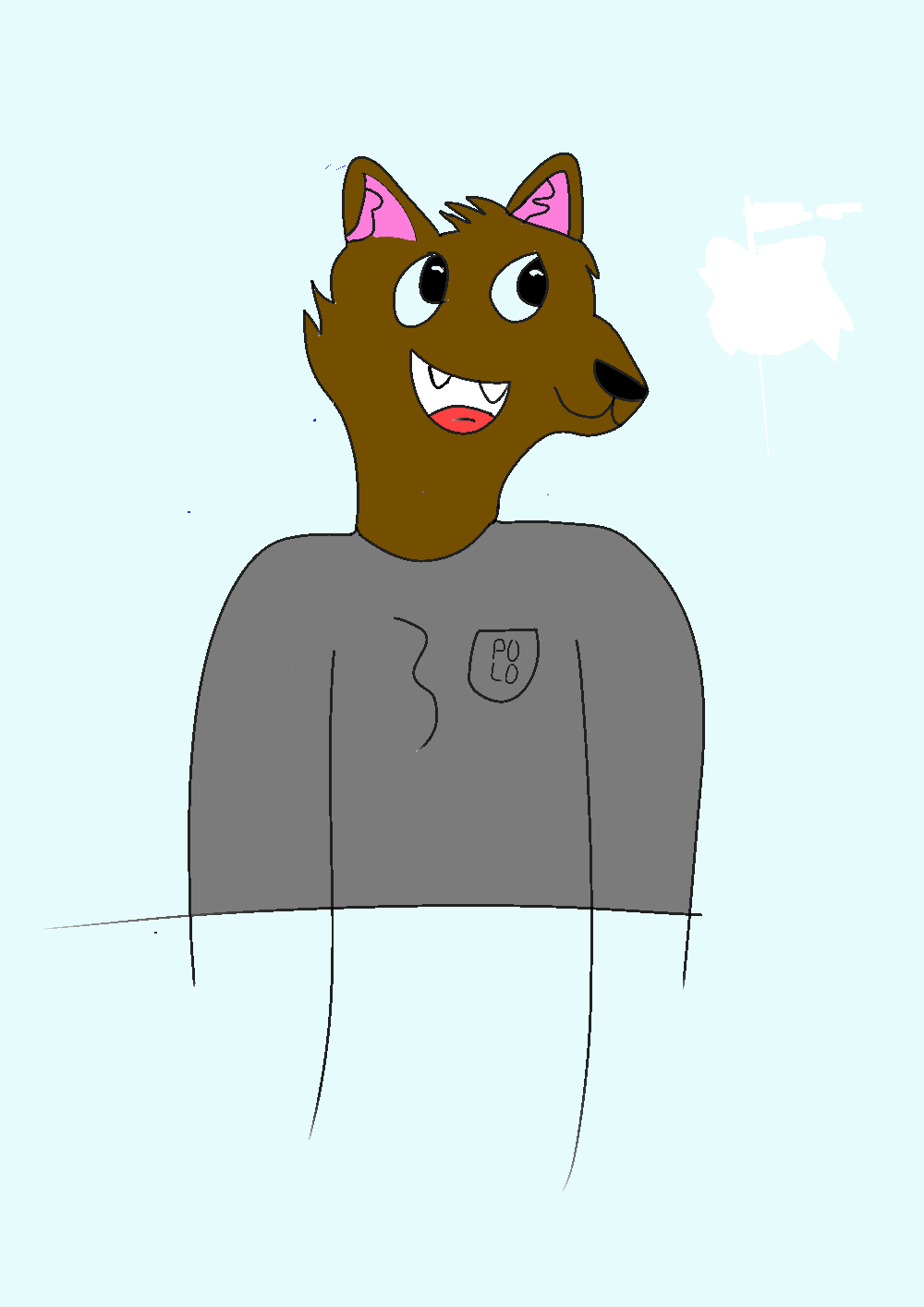 Un lobito simple pero carismático Yuki Wolfy - Illustrations ART street