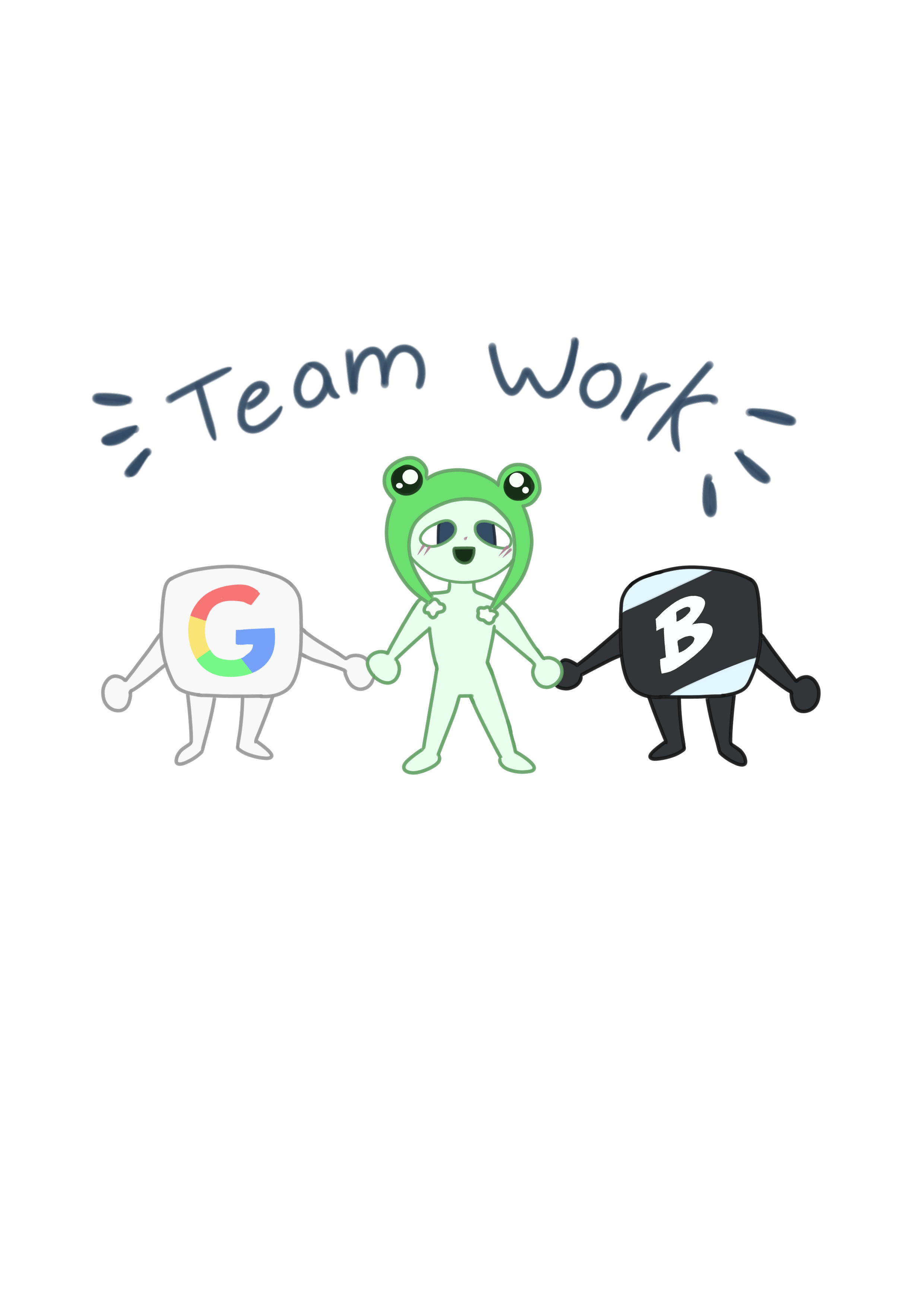 team work :D @_reny_draws_uwu (ig) _reny_draws_uwu - Illustrations ART ...