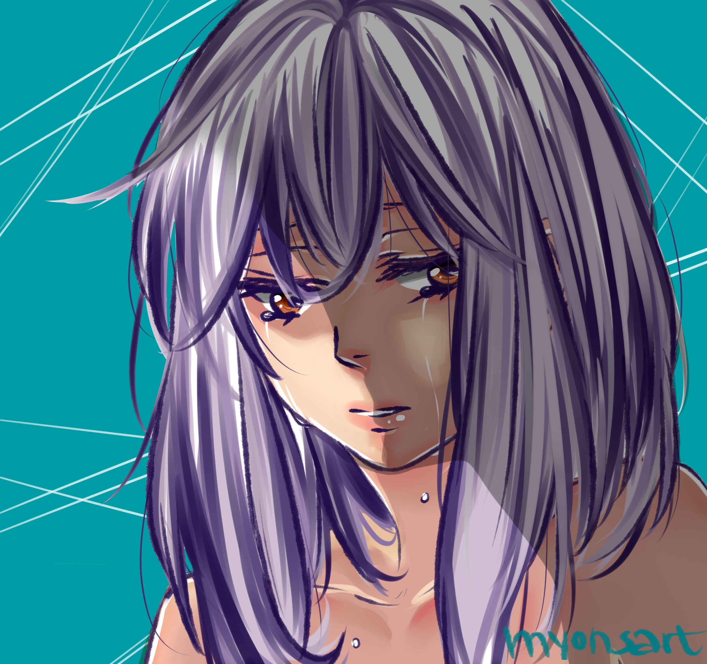 Crying!Shinoa Myonsart - Illustrations ART street