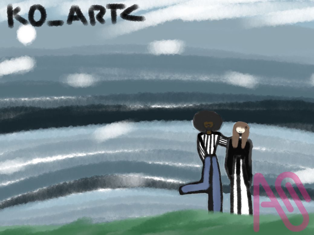 Couple in mountain KO_ART