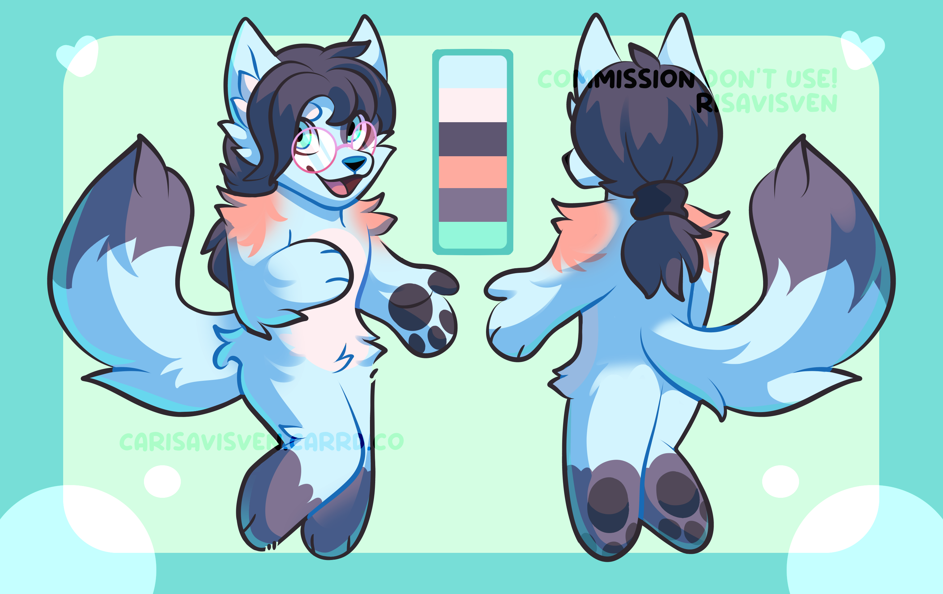 Chibi Ref Sheet 1 risavisven - 插图 ART street