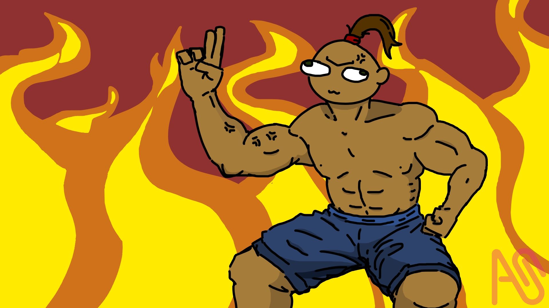 tenia muchas cosas en mente y al final salió esto. WHOamI ...