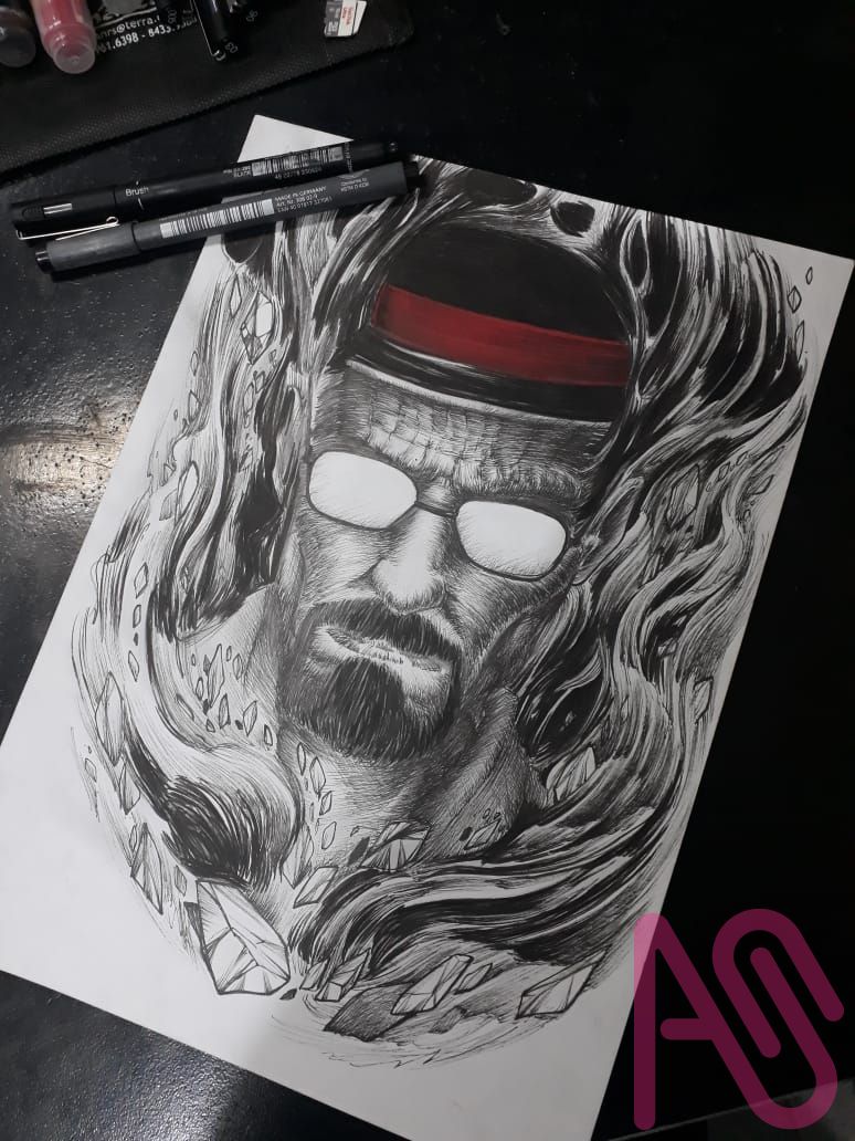 Haisenberg - Breaking Bad Gaijin Illustrator Studio - Illustrations ART ...