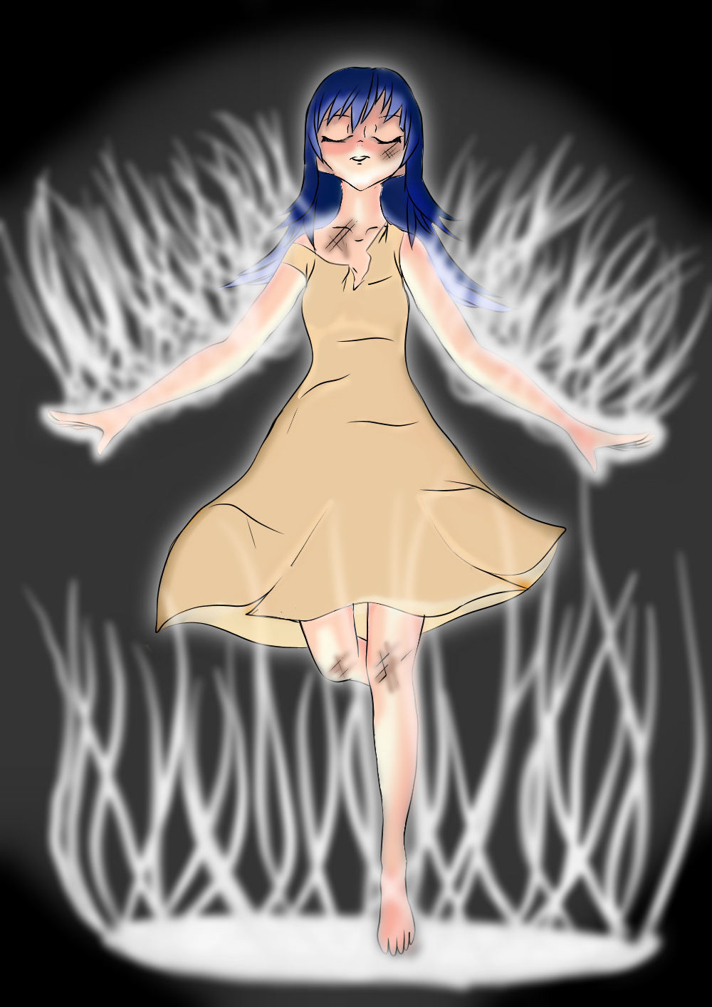 Unleashed Light Phoenix Goddess - Illustrations ART street