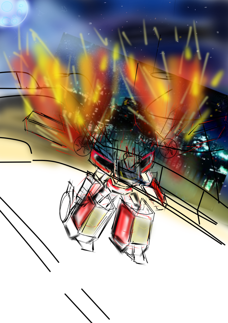 Raizer Dragun (Flicht 03 ) Danny cybart - 插图 ART street