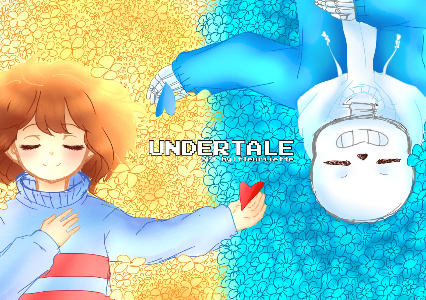 On the Field of Golden and Echo Flowers [ Fanart ] Fleuriiiette - 插图 ...