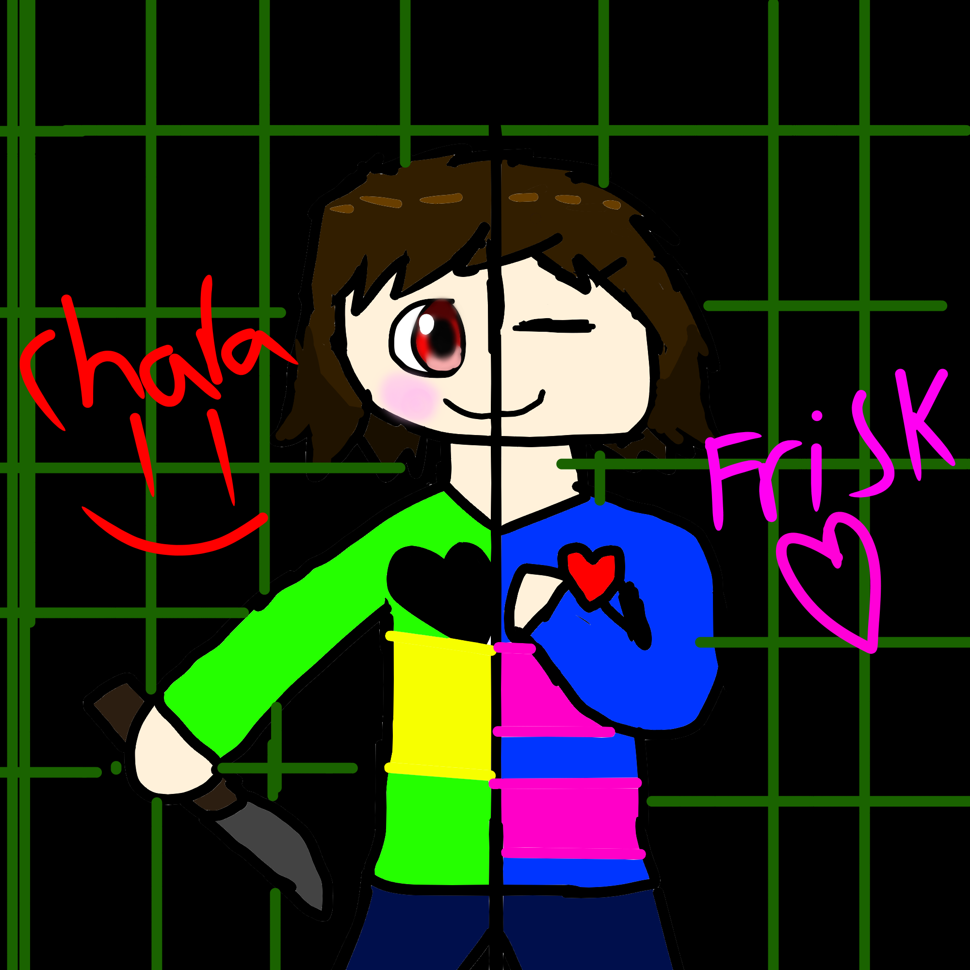 Undertale Frisk & Chara DragonM - 插畫 ART street