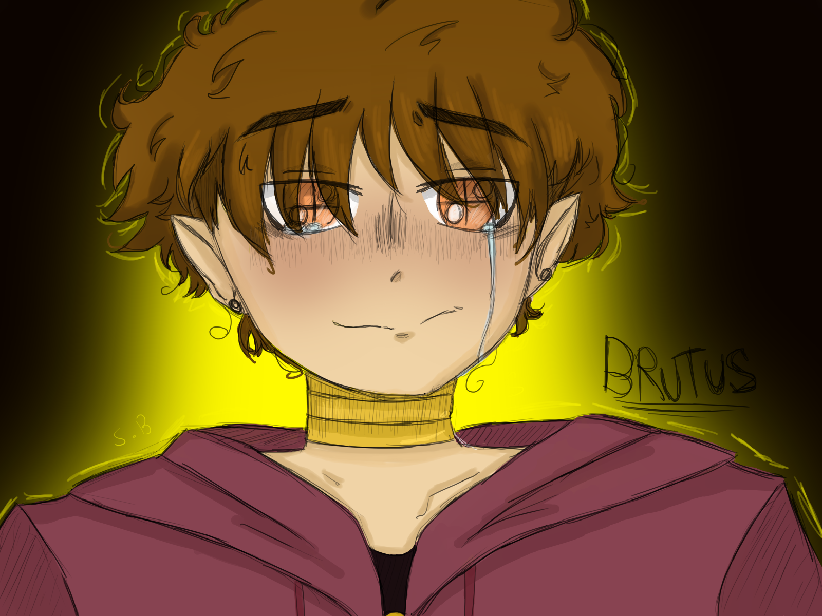 An old characer of mine named Brutus Slappy Boi - Illustrations ART street