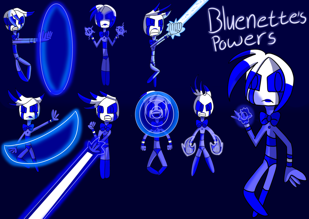 Bluenette Powers Polarbearshygirl - 插畫 ART street