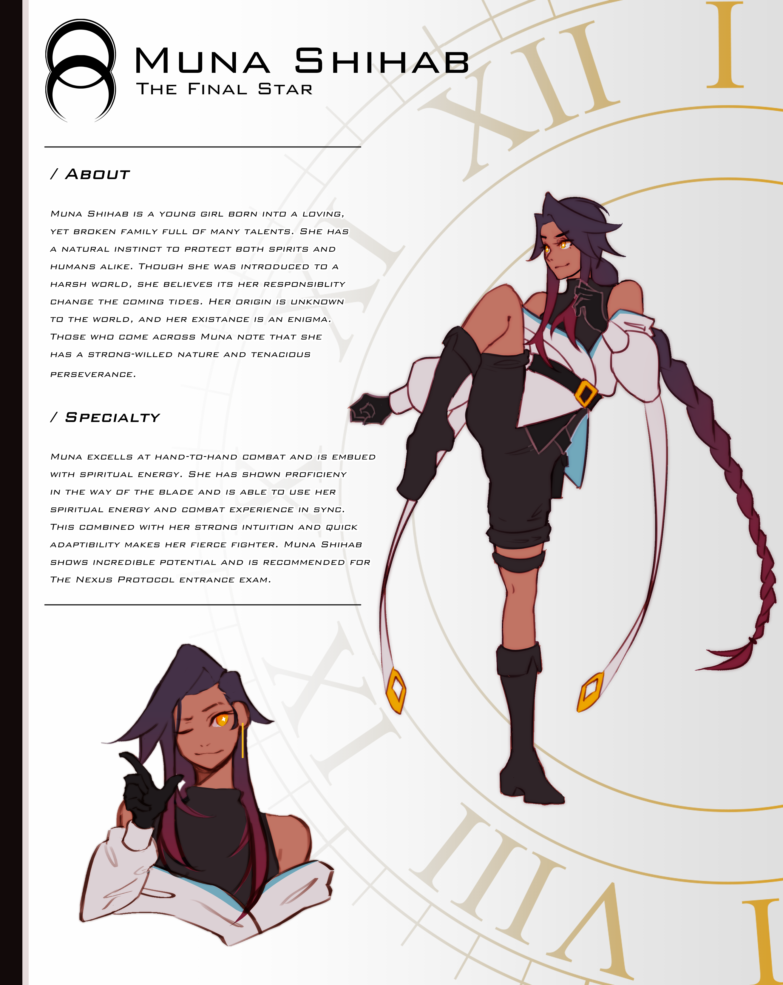 Muna Shihab (OC) SirFangGuard - Illustrations ART street