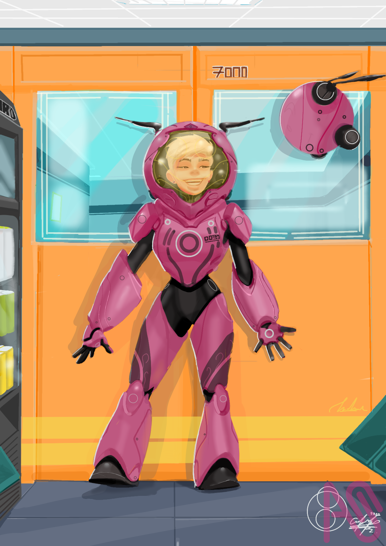 Ann light Caleb adakole - Illustrations ART street