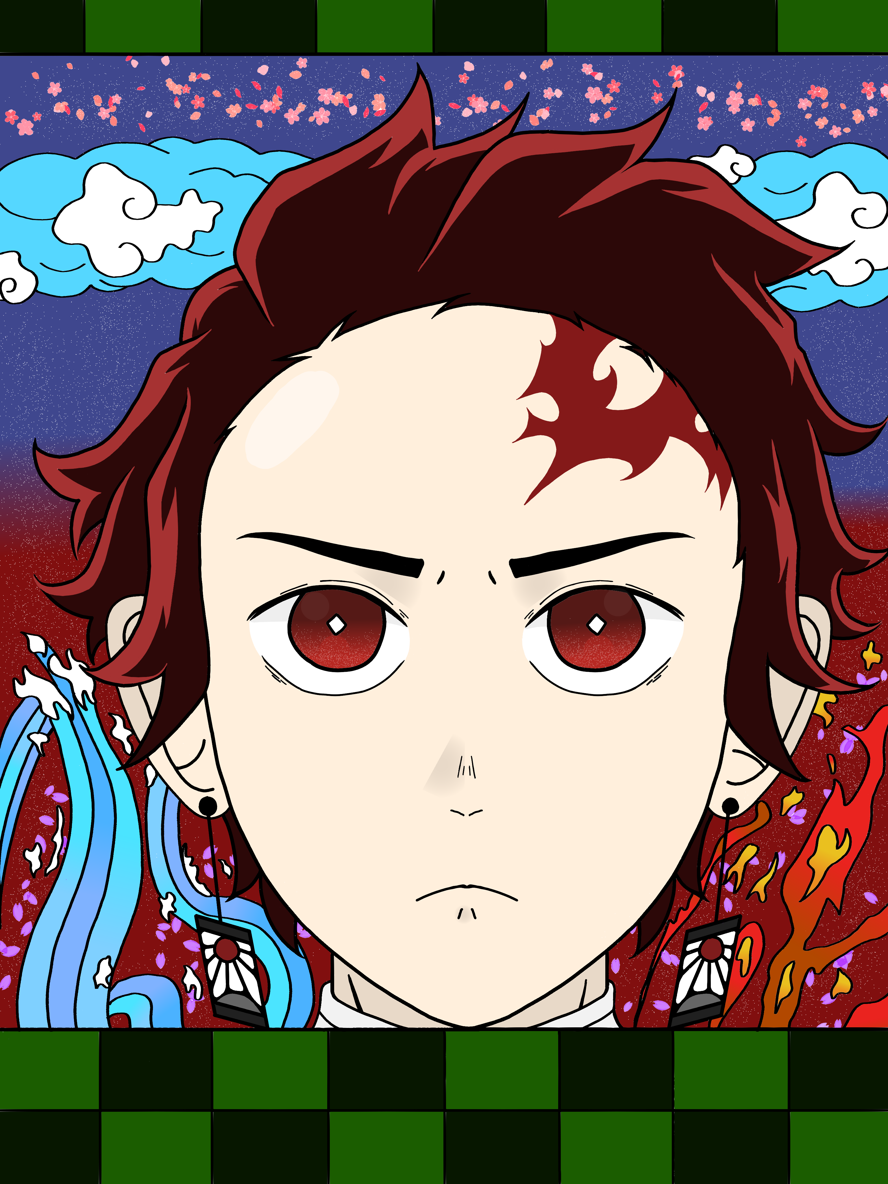 La determinacion de Tanjiro Spe Quaerit Betancourt - Illustrations ART ...