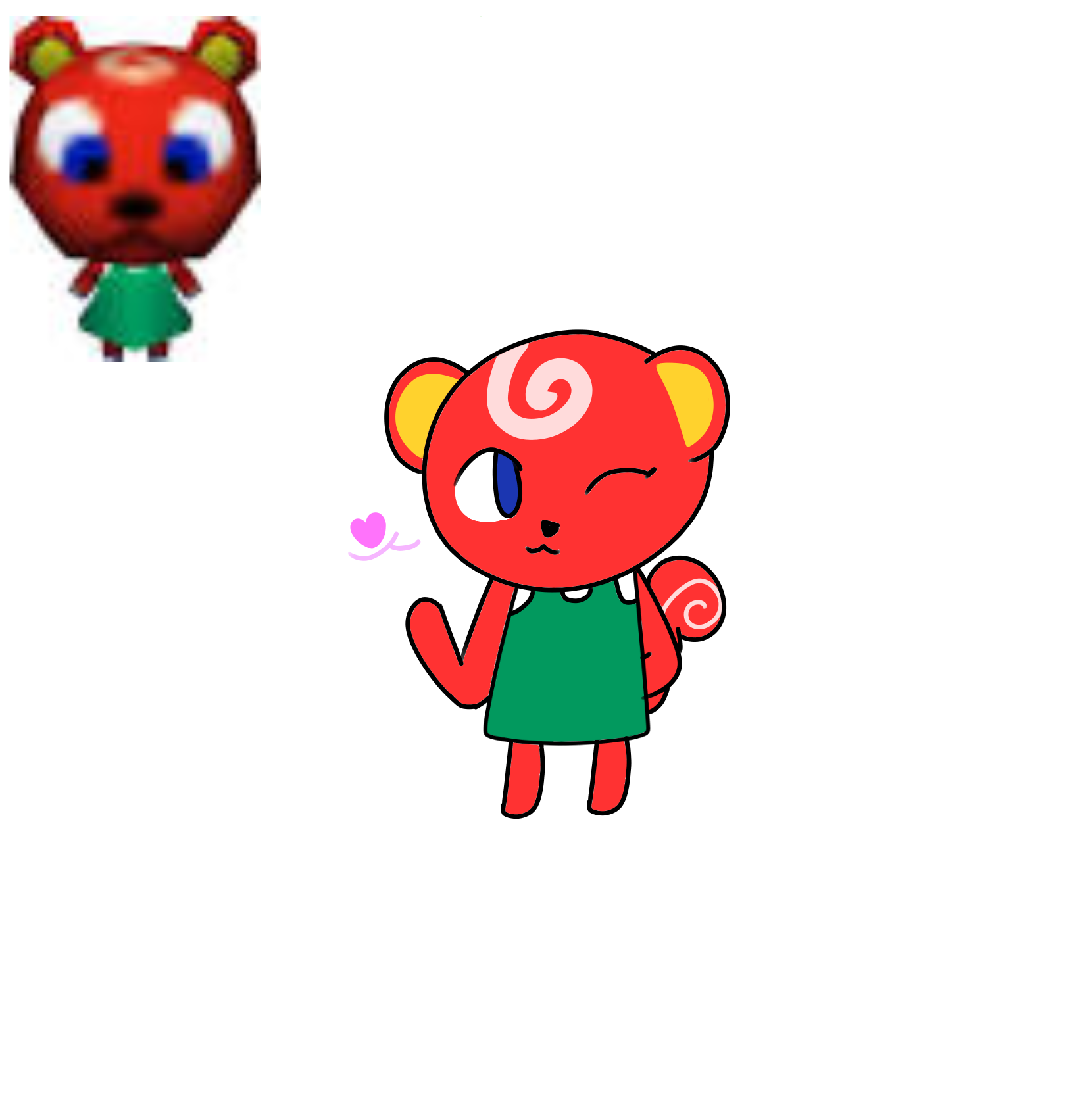 chestnut/blazel (animal crossing) ramuné - 插图 ART street