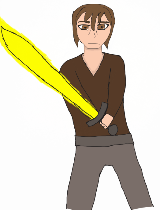 Ithan (OC) con su espada mágica JulianSauron - 插图 ART street