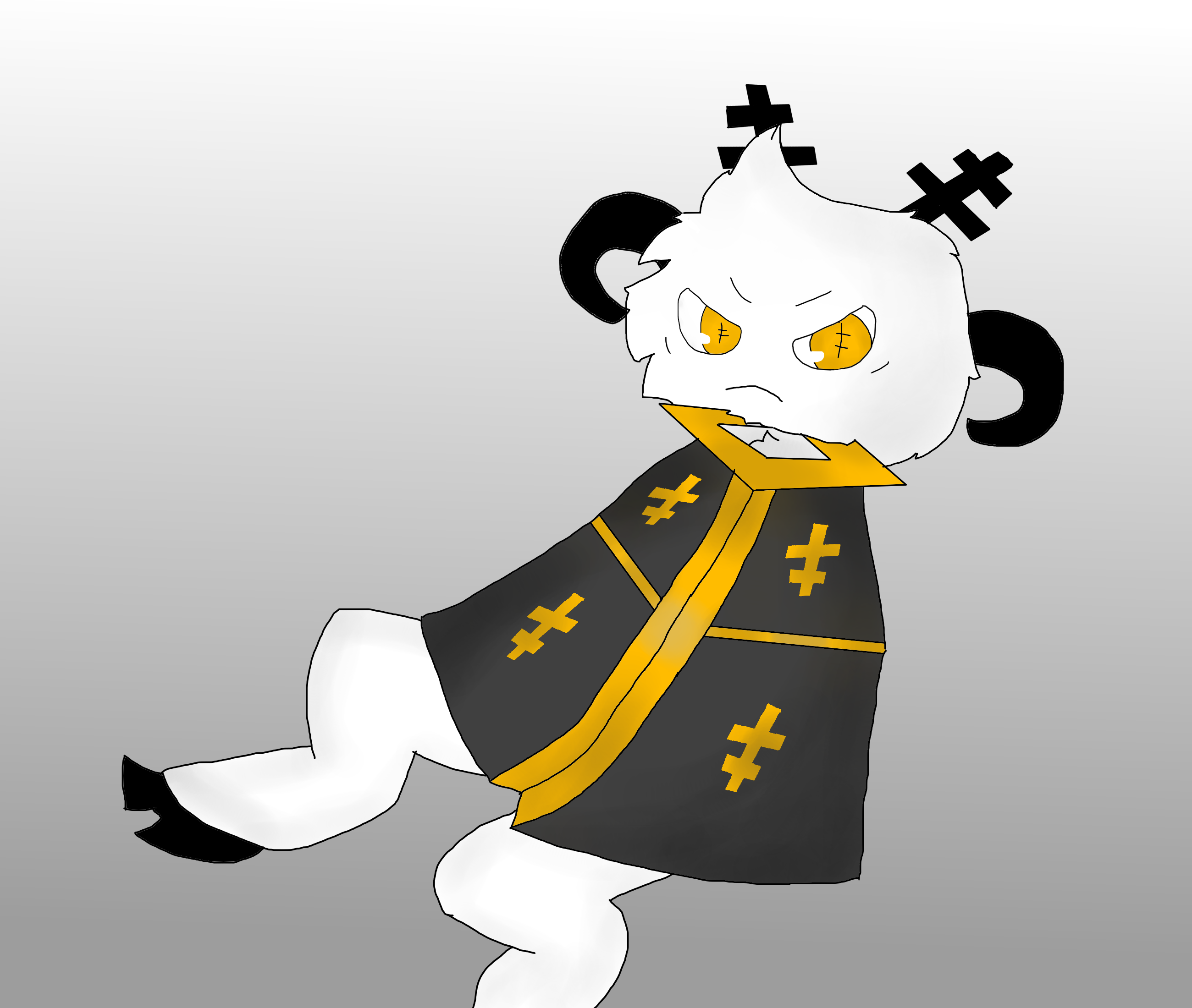 random cult of the lamb thing i did LOL foxdrawingguy - Illustrations ...