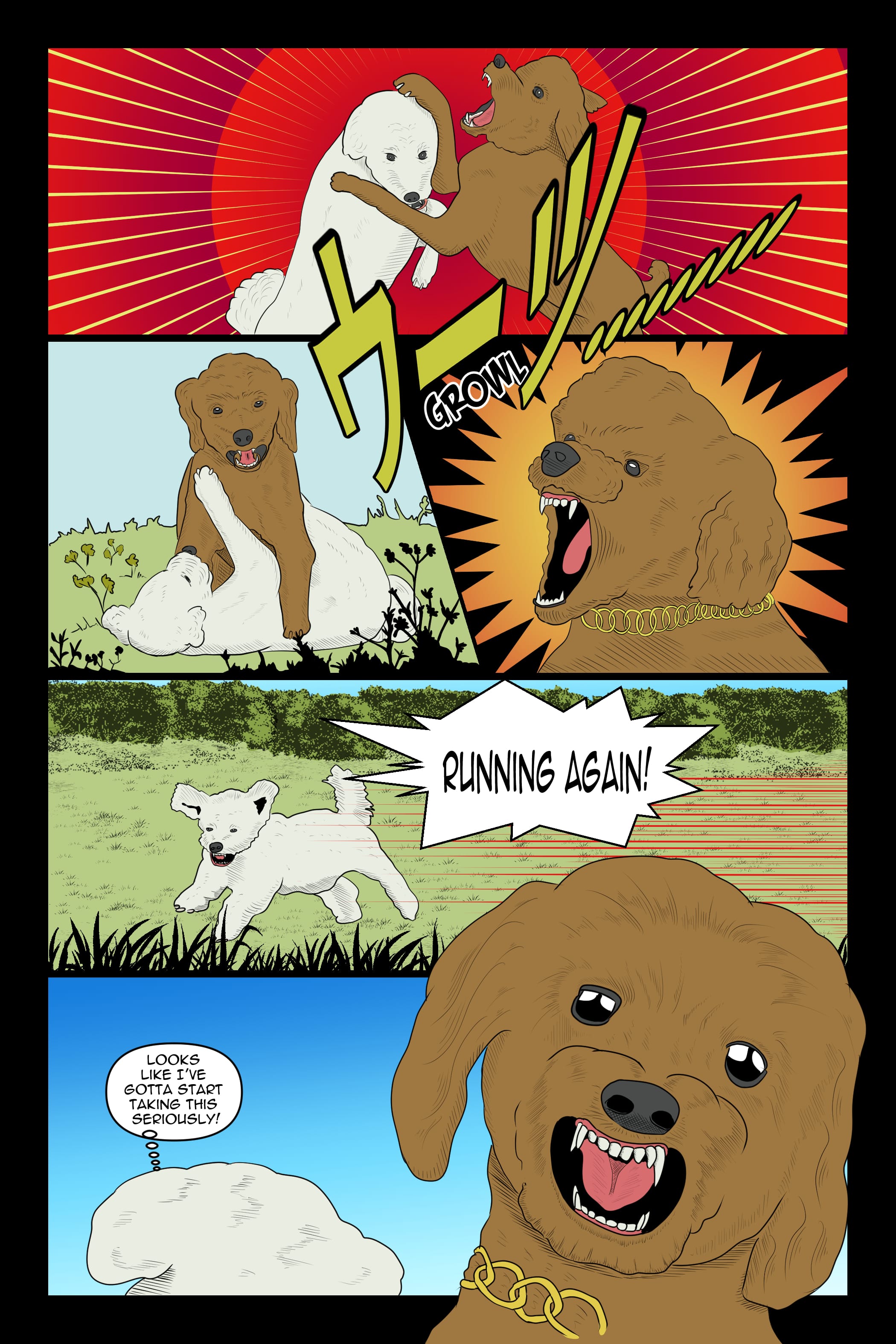 Another WIP from my comic Nin-Nin Nini No.2 Daddy Duder - Illustrations ART street