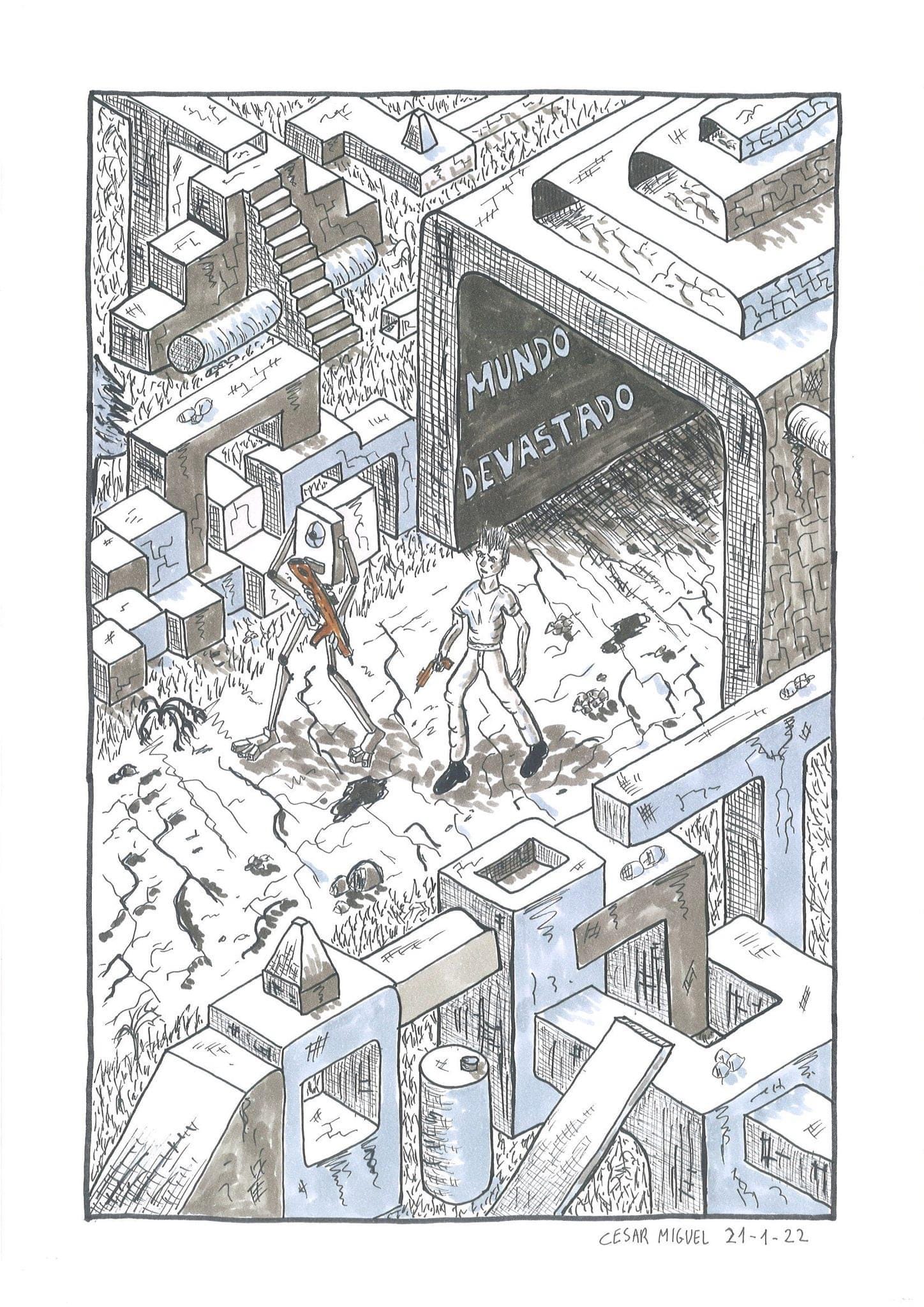 MUNDO DEVASTADO Cesar Miguel - 插图 ART street