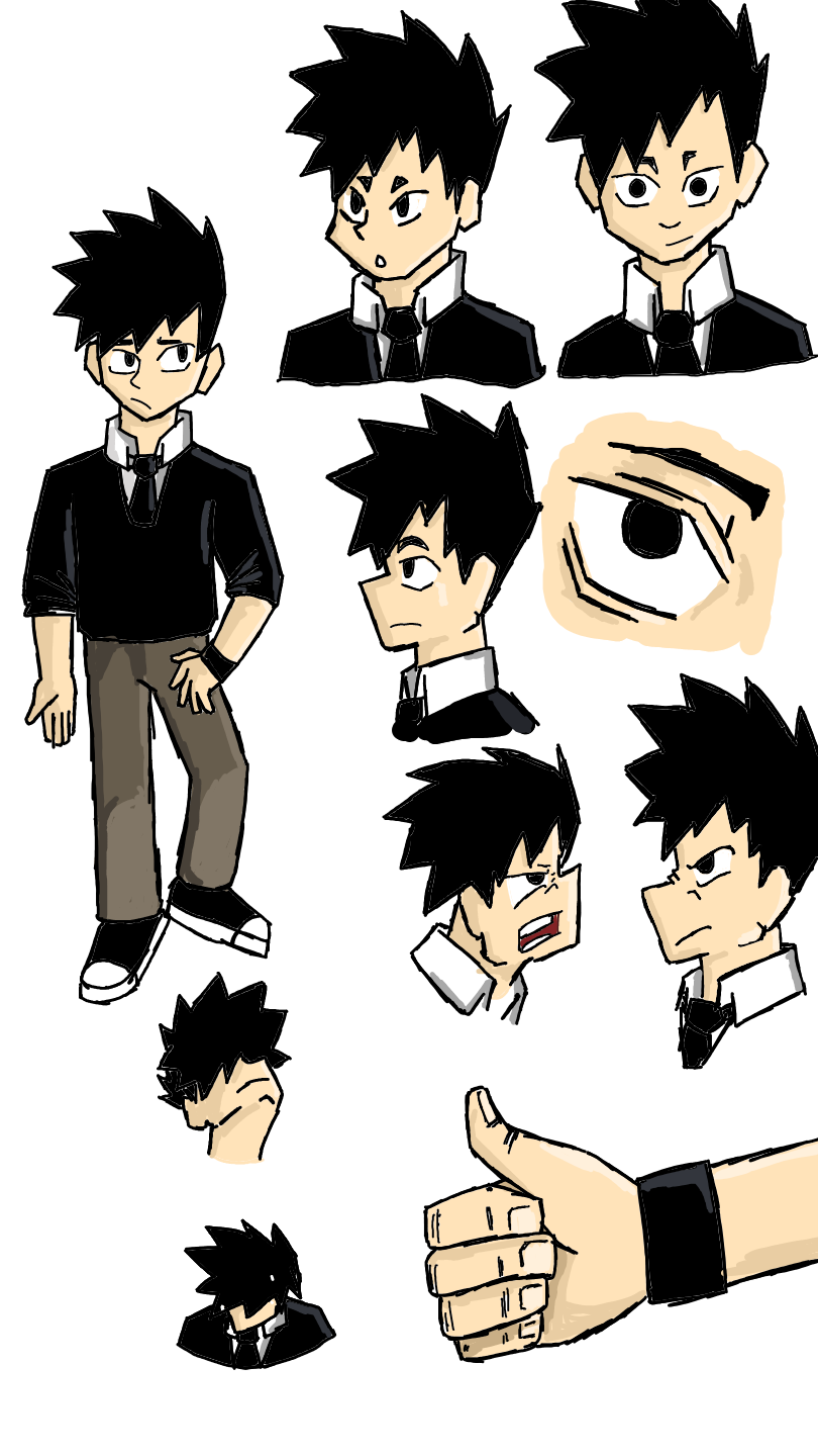okamu character sheet Kono - Illustrations ART street