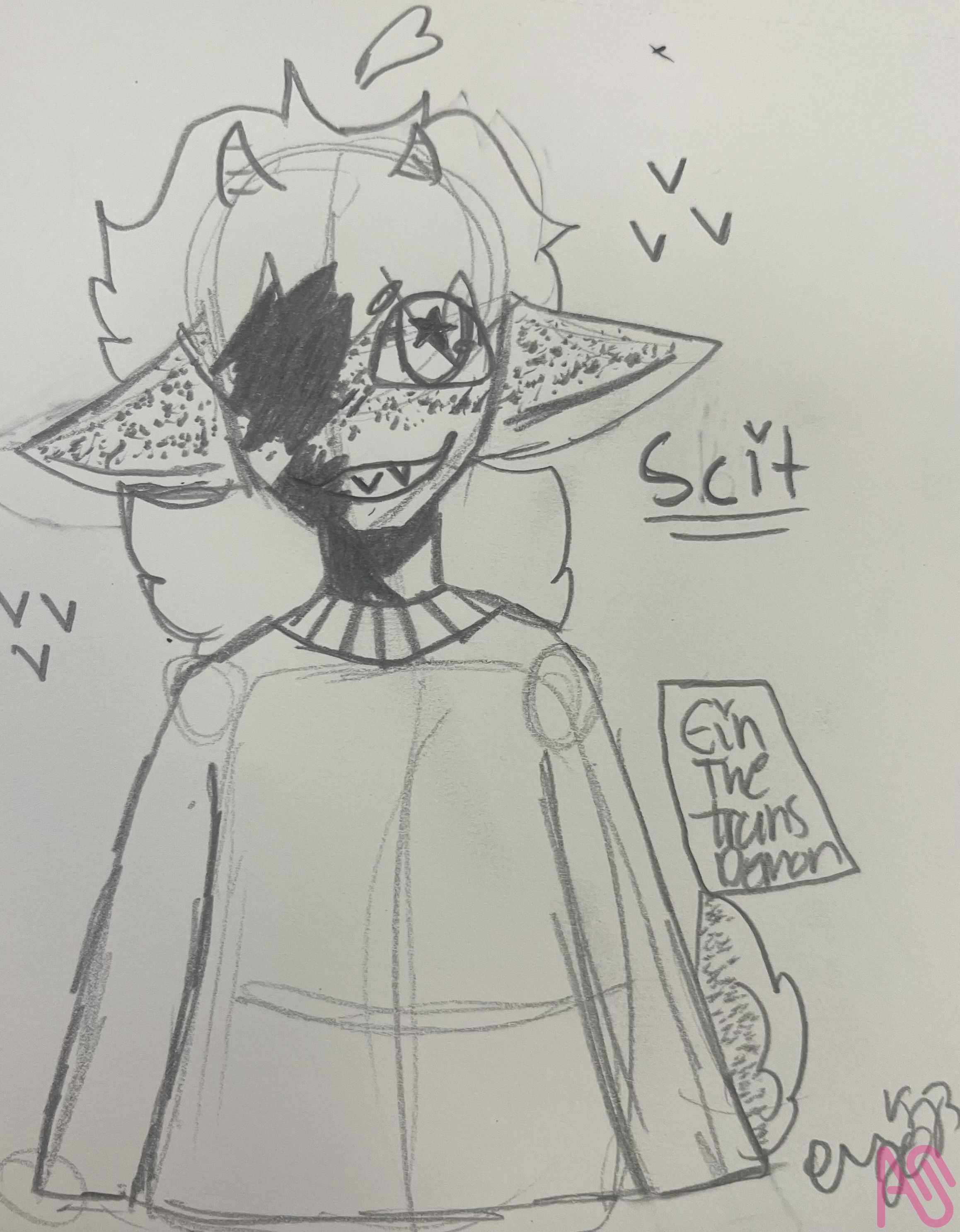 Scit (he/it) EinTheTransDemon - Illustrations ART street