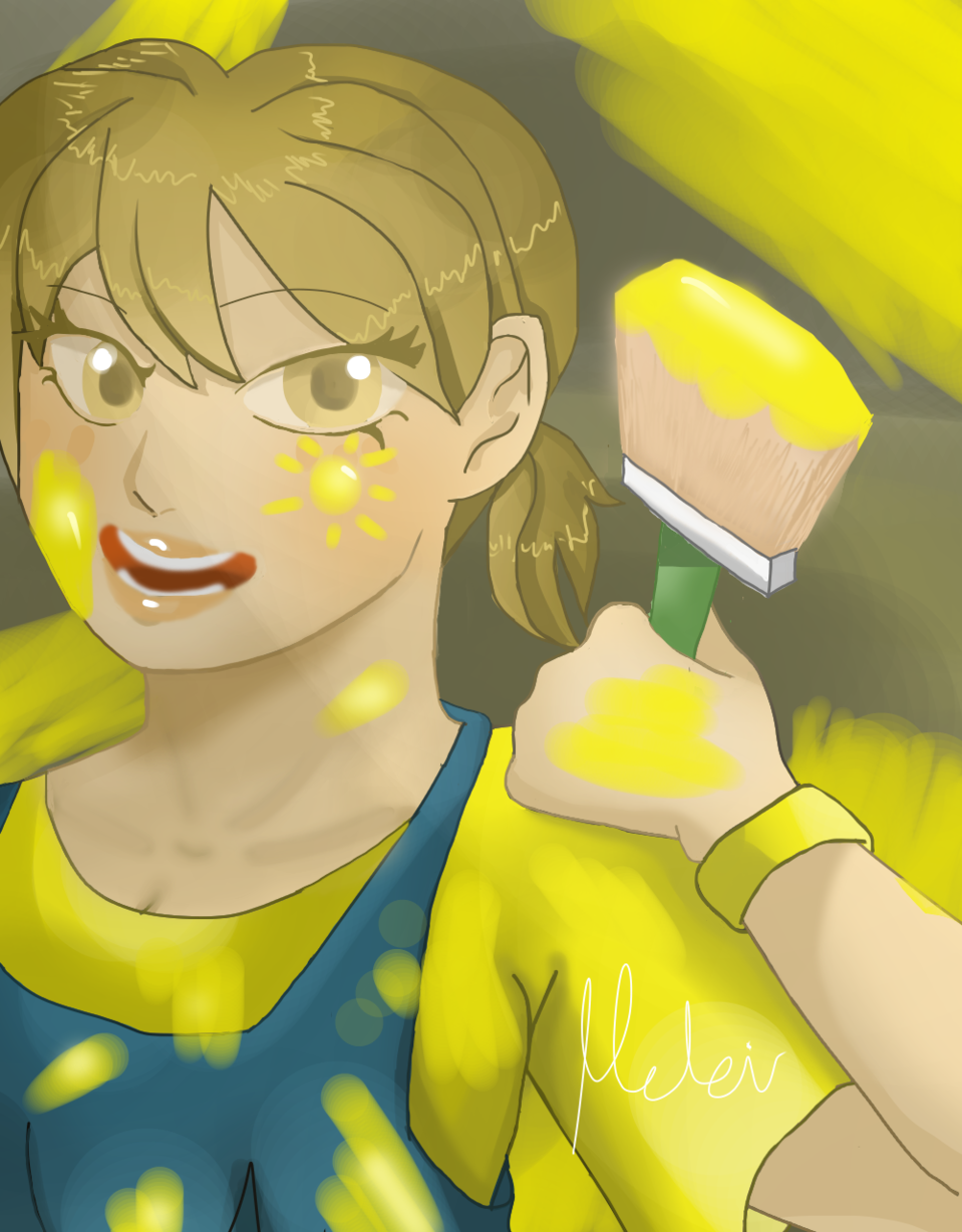 ~Yellow Paint~ _meleiv - Illustrations ART street