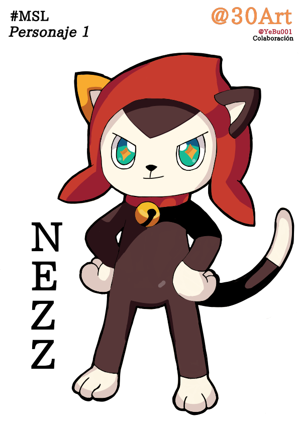 !NEZZ THE CAT! Yesu Blum - Illustrations ART street