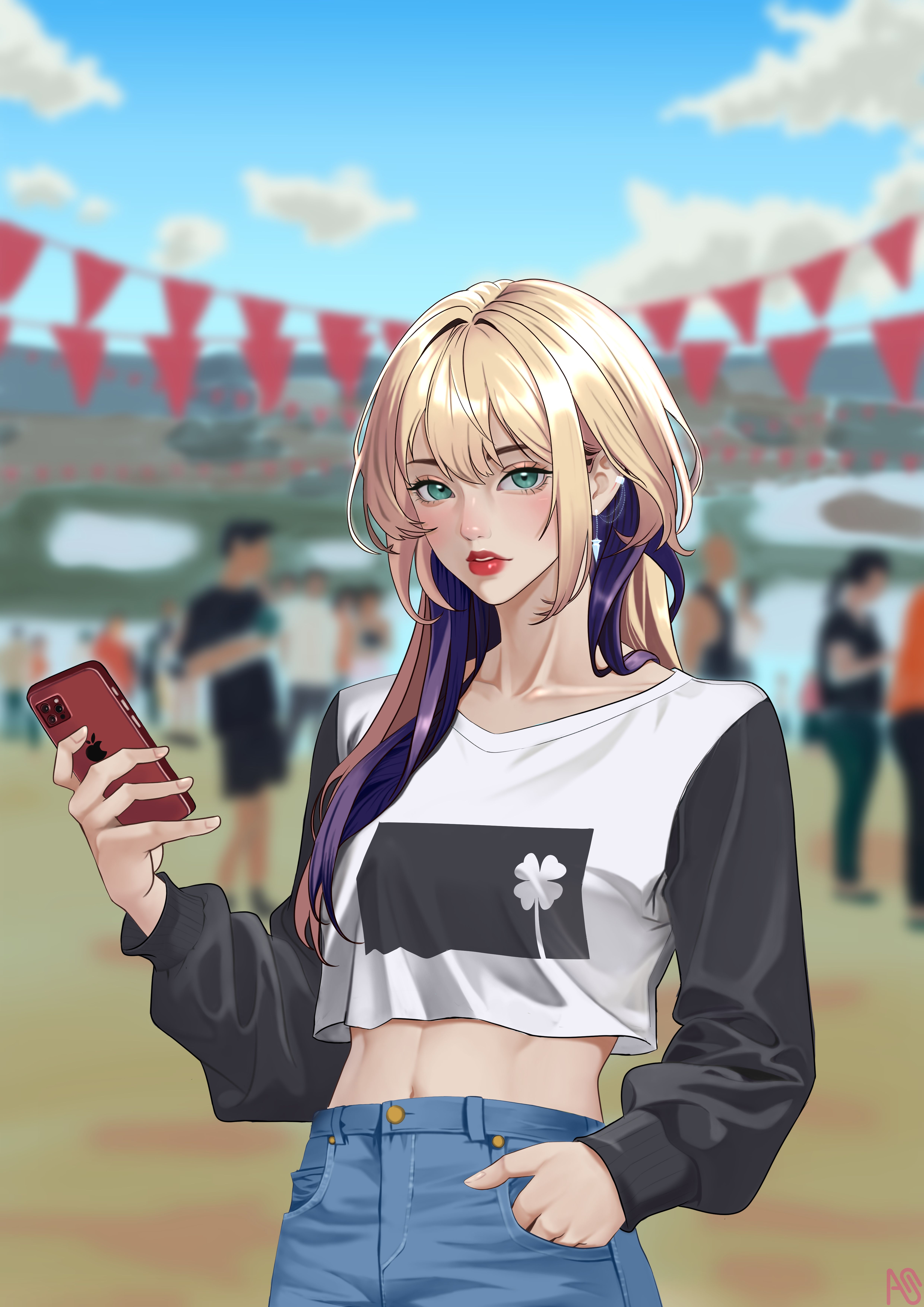 Hang out at the music festival tony.francois - Illustrations ART street