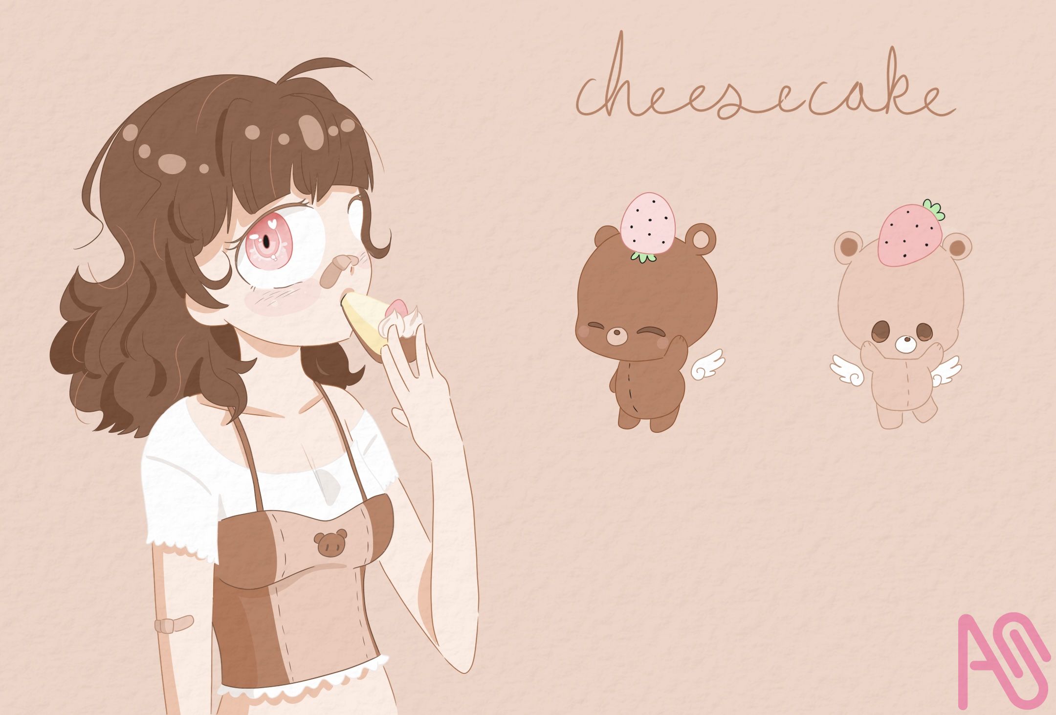 Teddy (🍓cheesecake🍓’s OC) Pong🌸 - Illustrations ART street