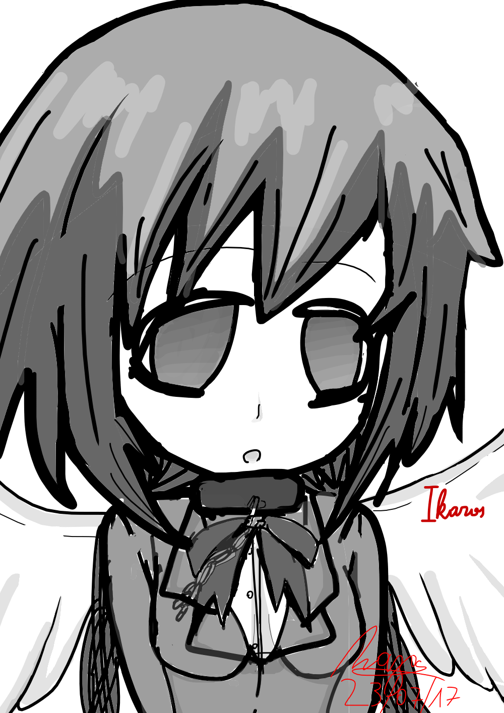 Ikaros chibi.~ Naza-sempai - Illustrations ART street