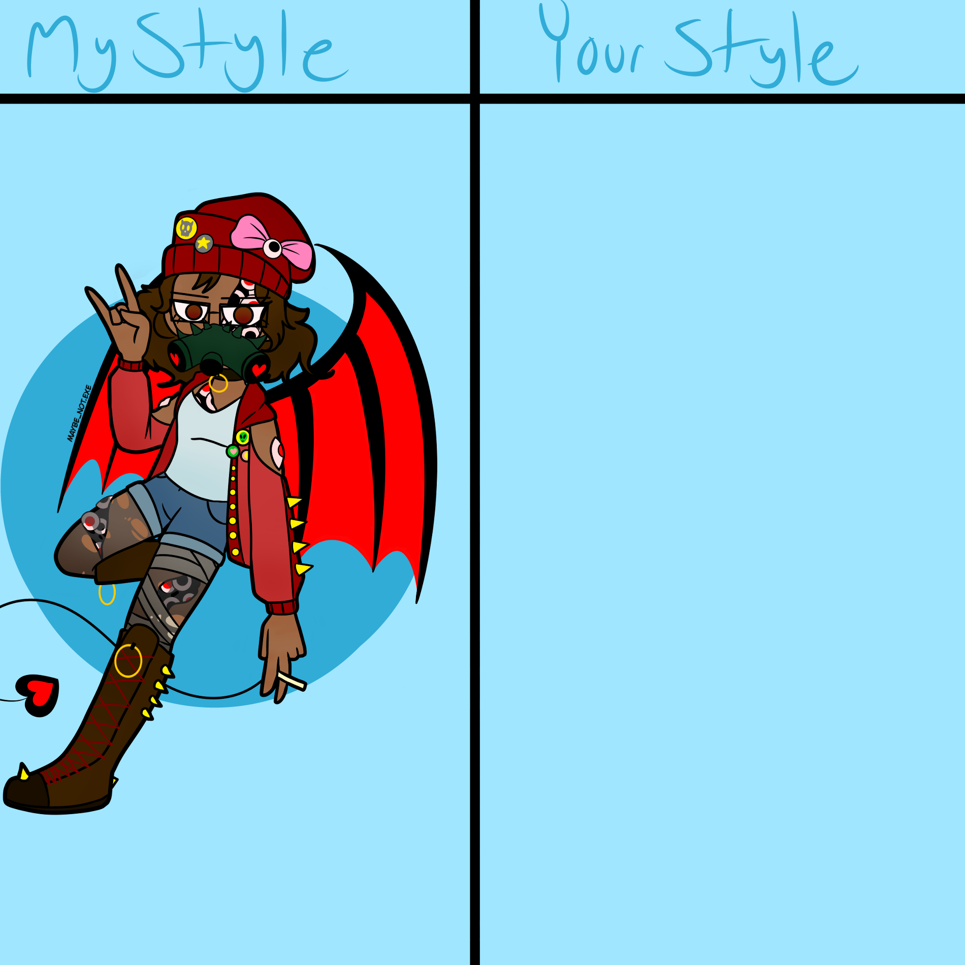 New Collab! maybe_not.exe - Illustrations ART street