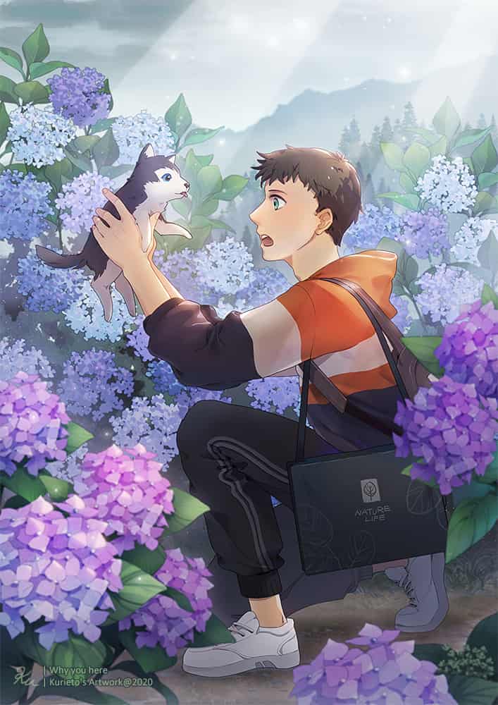 Why you here Kuri庫栗 - Illustrations ART street