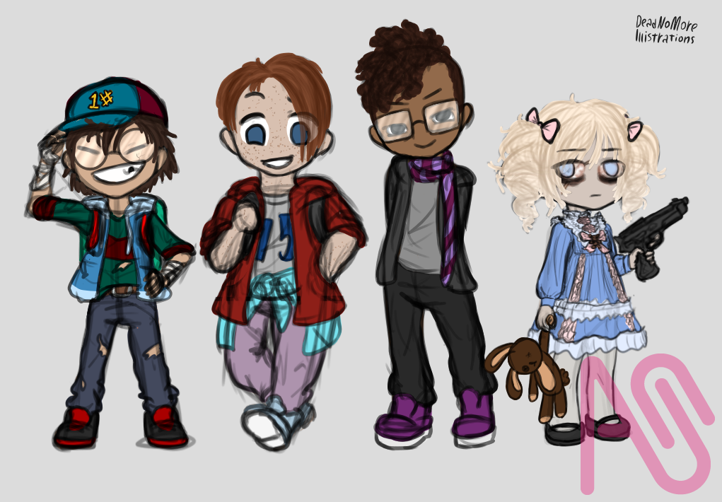 concept art for zombie apocalypse story! DeadNoMore Illustrations ...