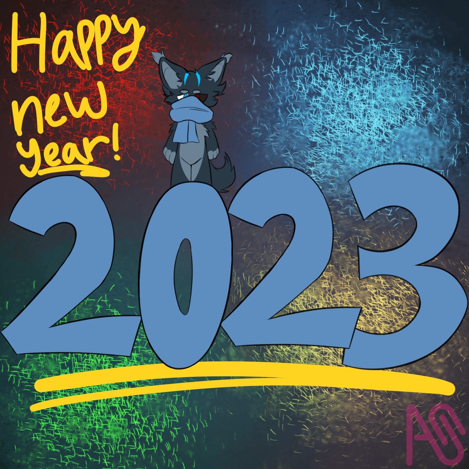 2023 MillieTheCoyote - Illustrations ART street