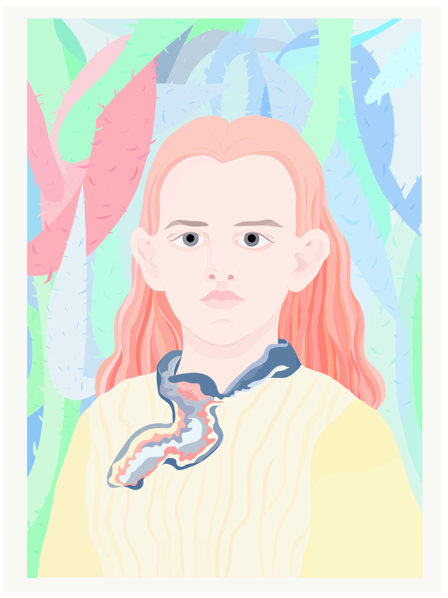 They ask for permission to look into her eyes Trendafila Trendafilova ...