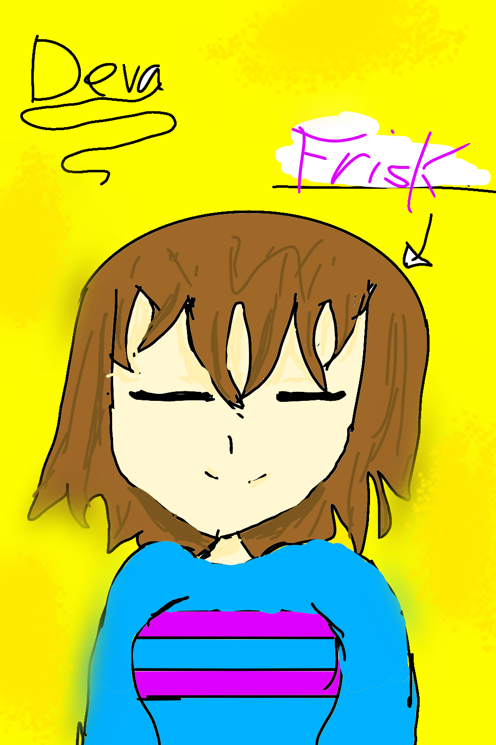 Frisk (undertale) Devi☆ - Illustrations ART street