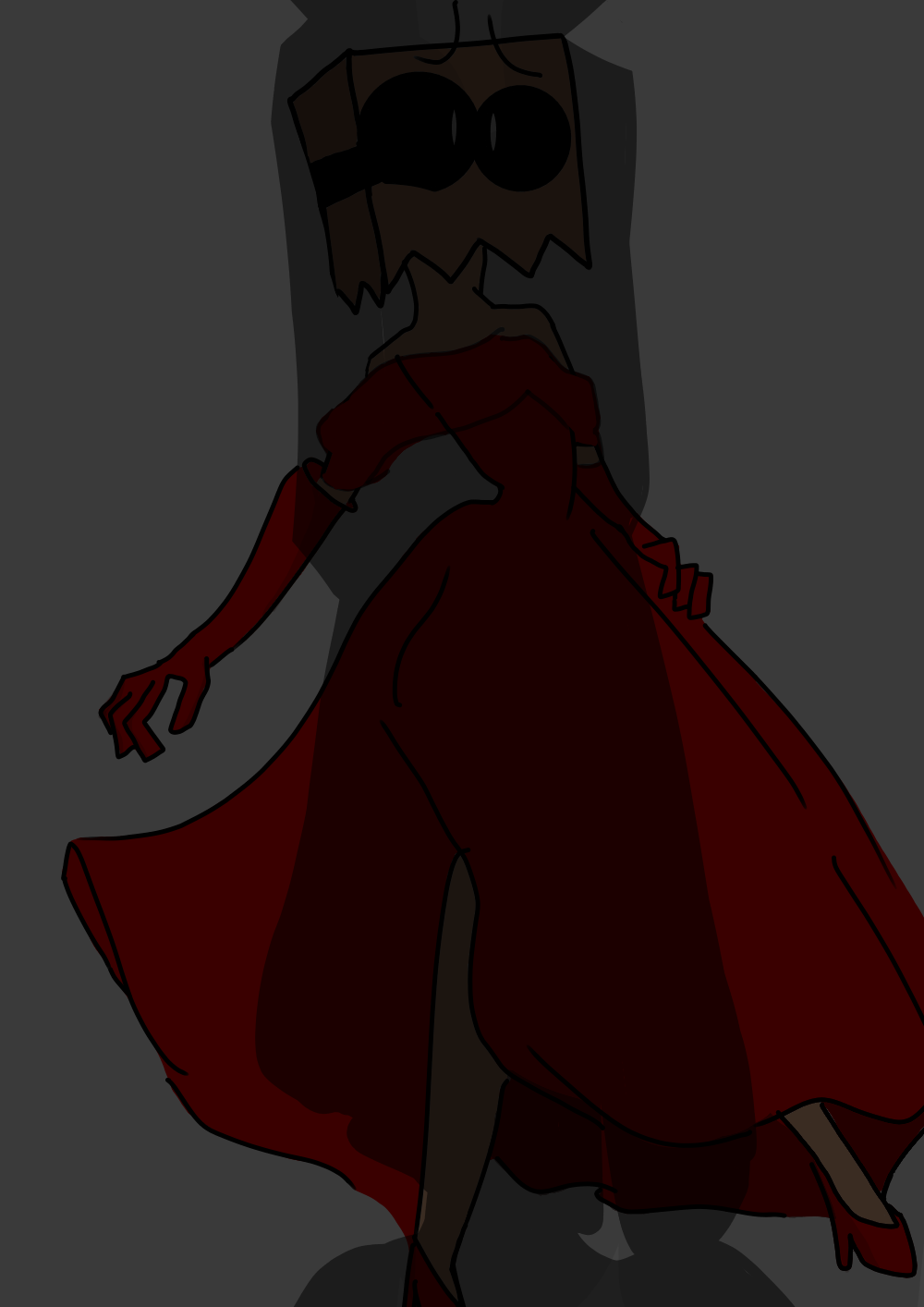 Villainous [ PaperHat] //_Doodle Yasine - Illustrations ART street