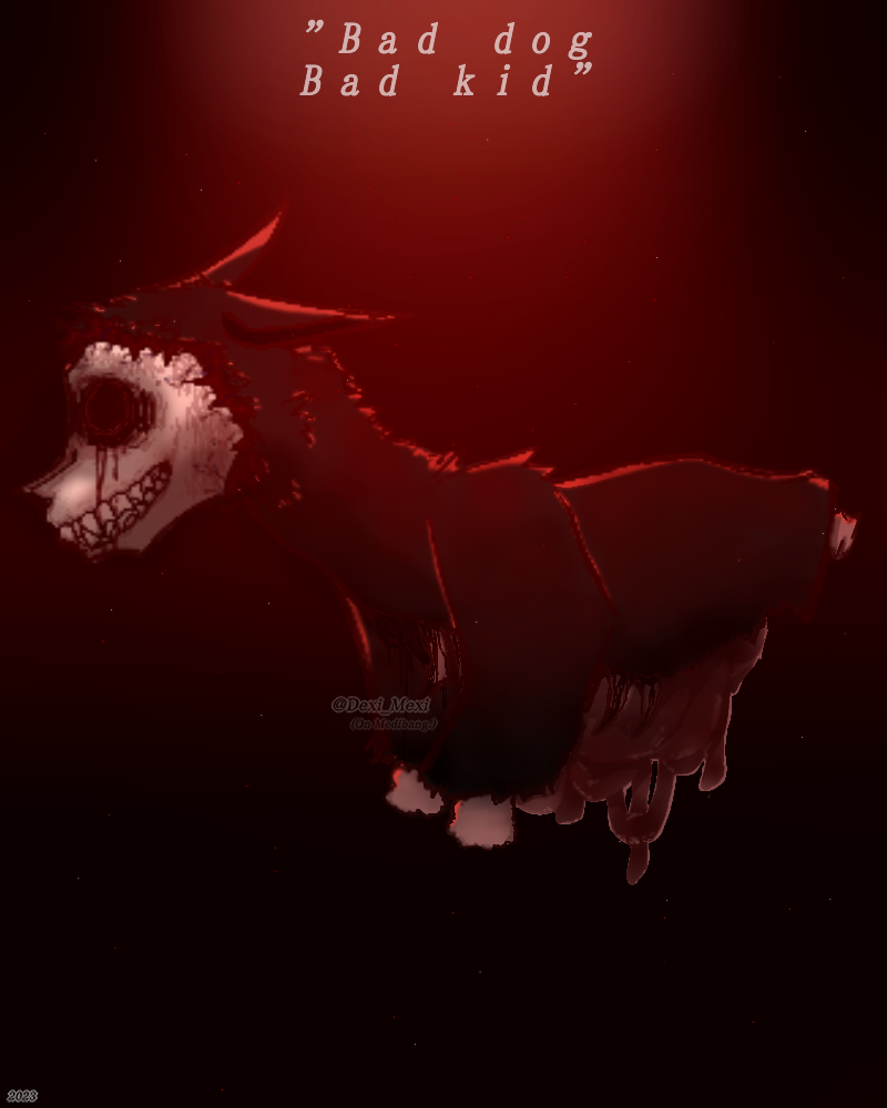 "Bad dog.Bad kid." ☆Batteraid☆ - Illustrations ART street