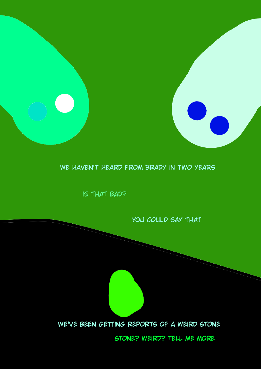 worm signal: ch 1 pg 1 cotw {call of the worms Scardrawzz ...