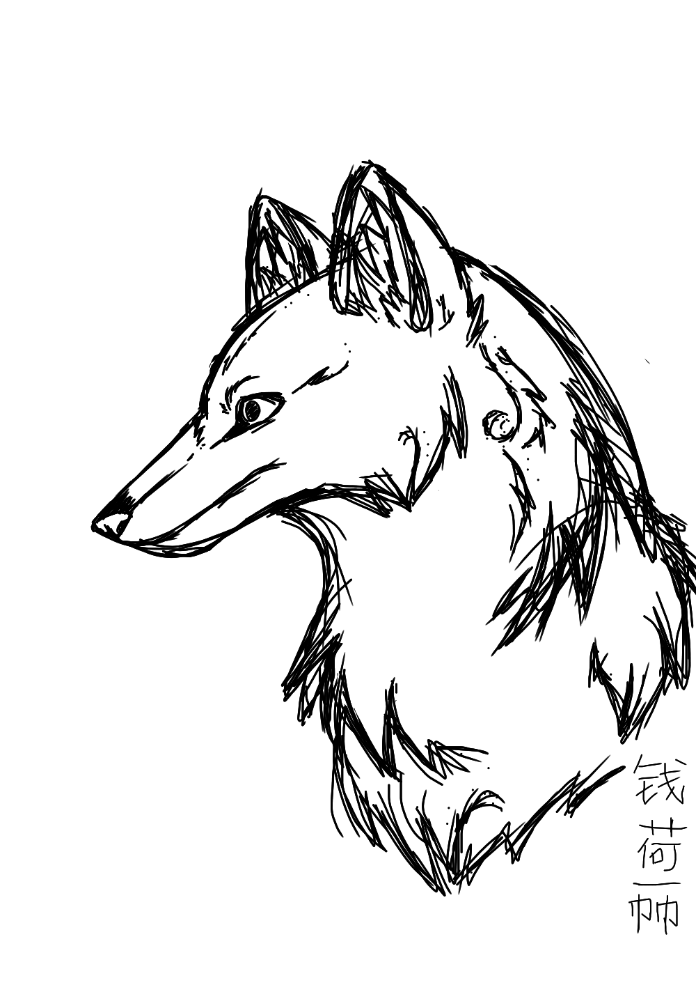wolf KiirCreations - Illustrations ART street