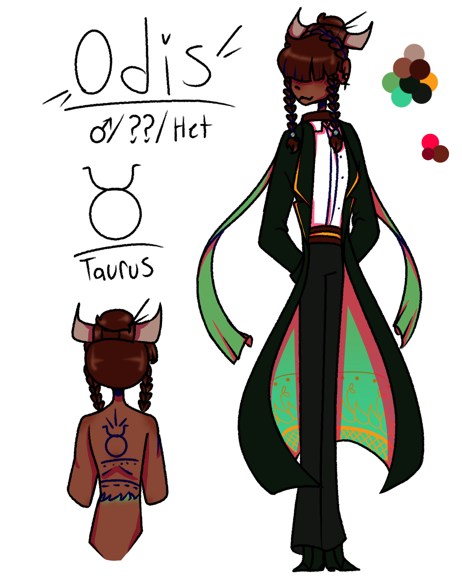 ♉Odis Bacchus♉ OC ref ♡🌻мαяѕнαℓℓмєℓℓσω🌻♡ - Illustrations ART street