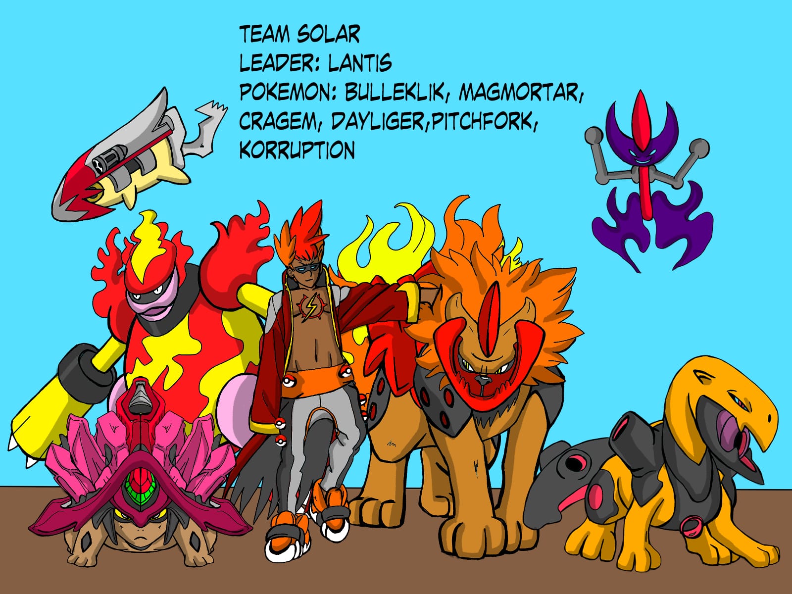 Team Solar leader Lantis Ahmar_Nar_El - 插图 ART street