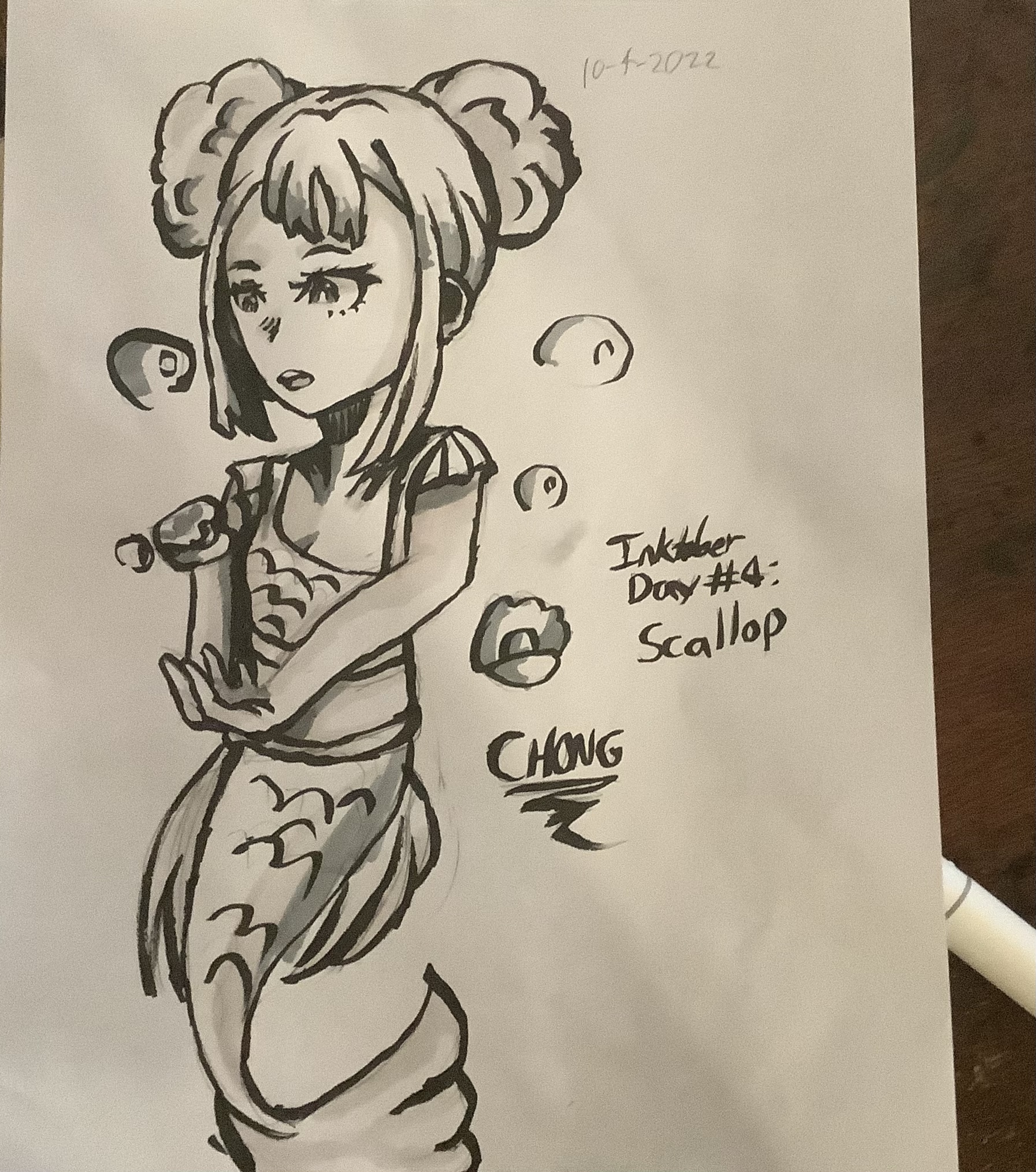 Inktober Day 4 Chong - Illustrations ART street