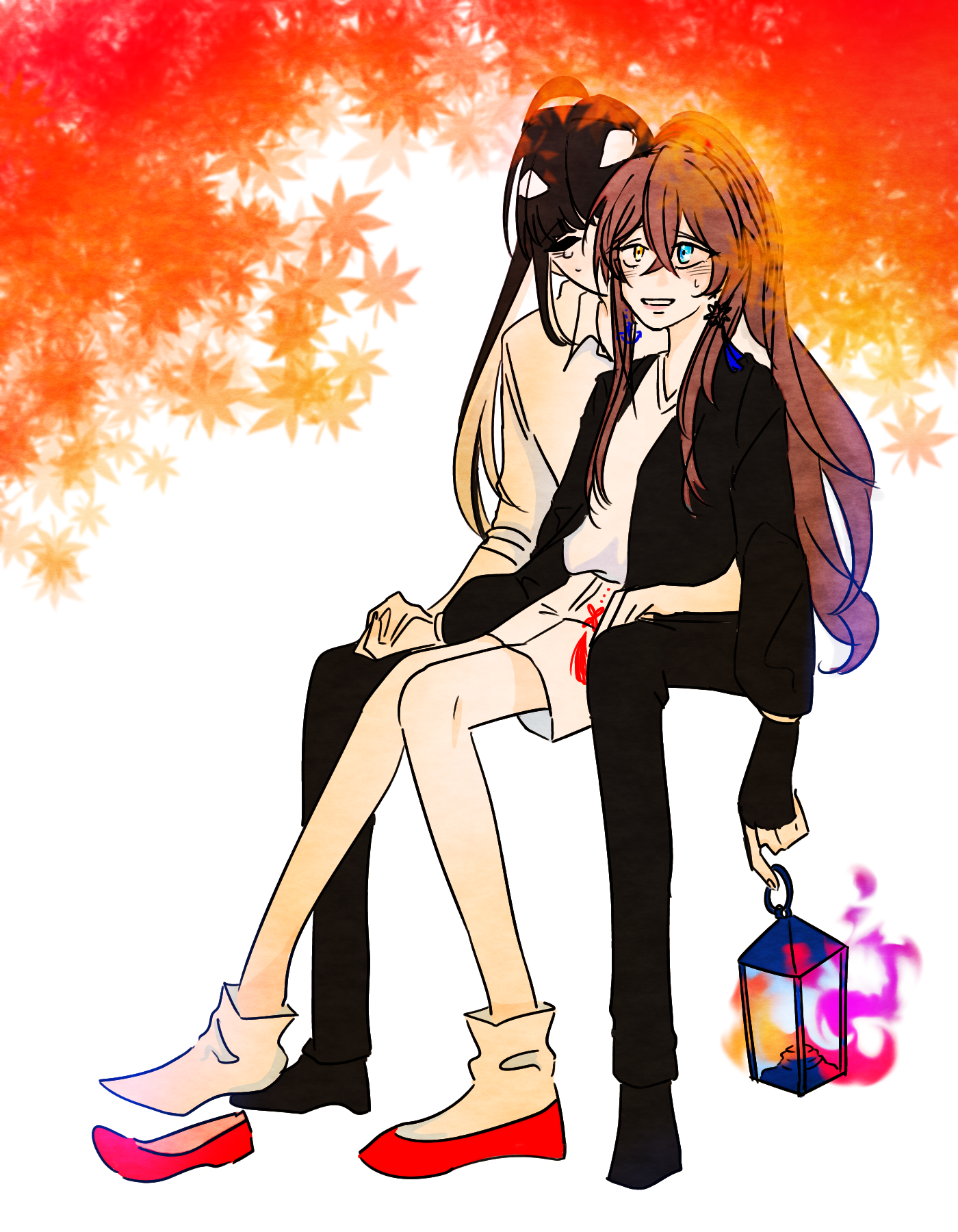 Under the fall tree Prehen - 插图 ART street