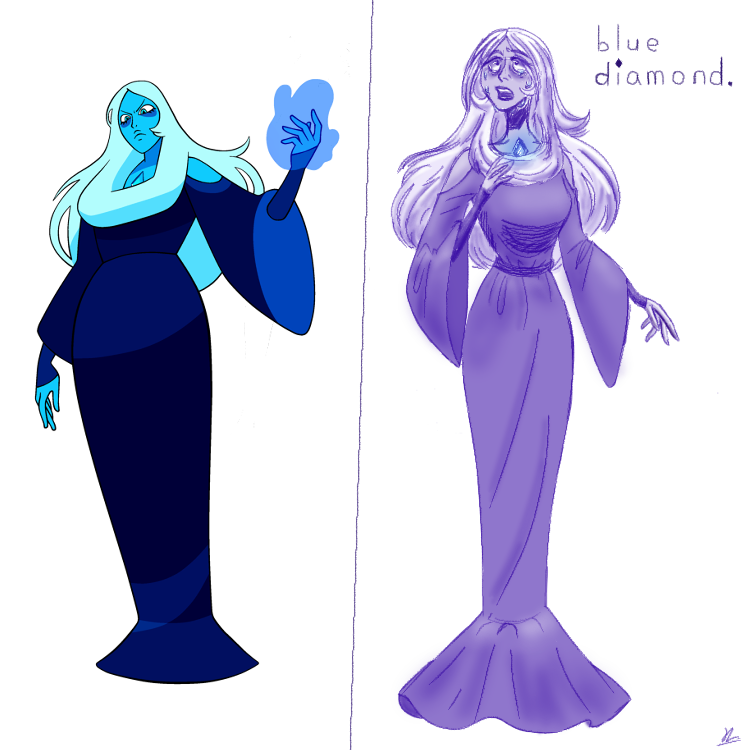 blue diamond redraw 💎 Imagination - 插图 ART street