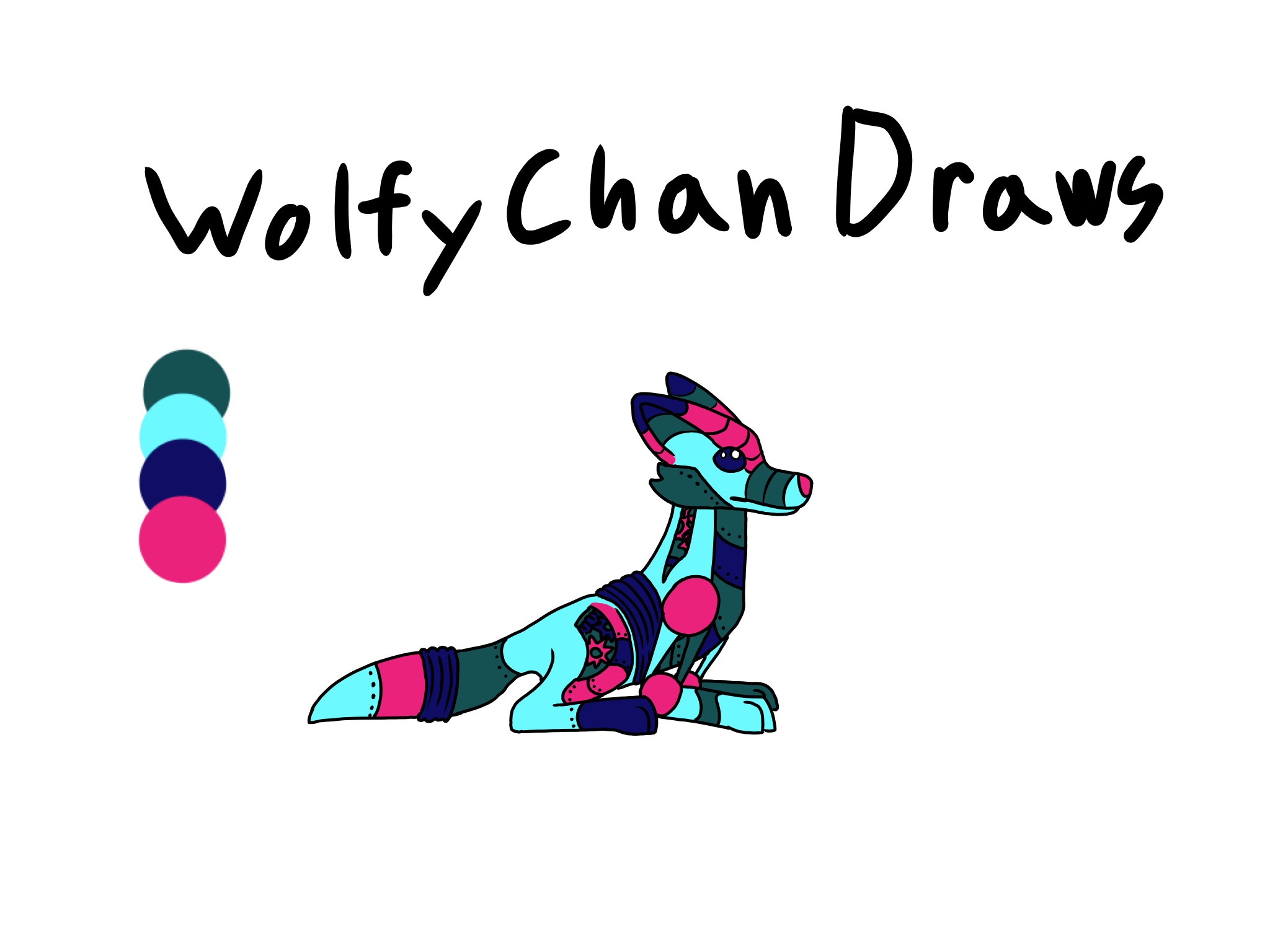 Adopt for Wolfy Chan Draws DragonFox - Illustrations ART street