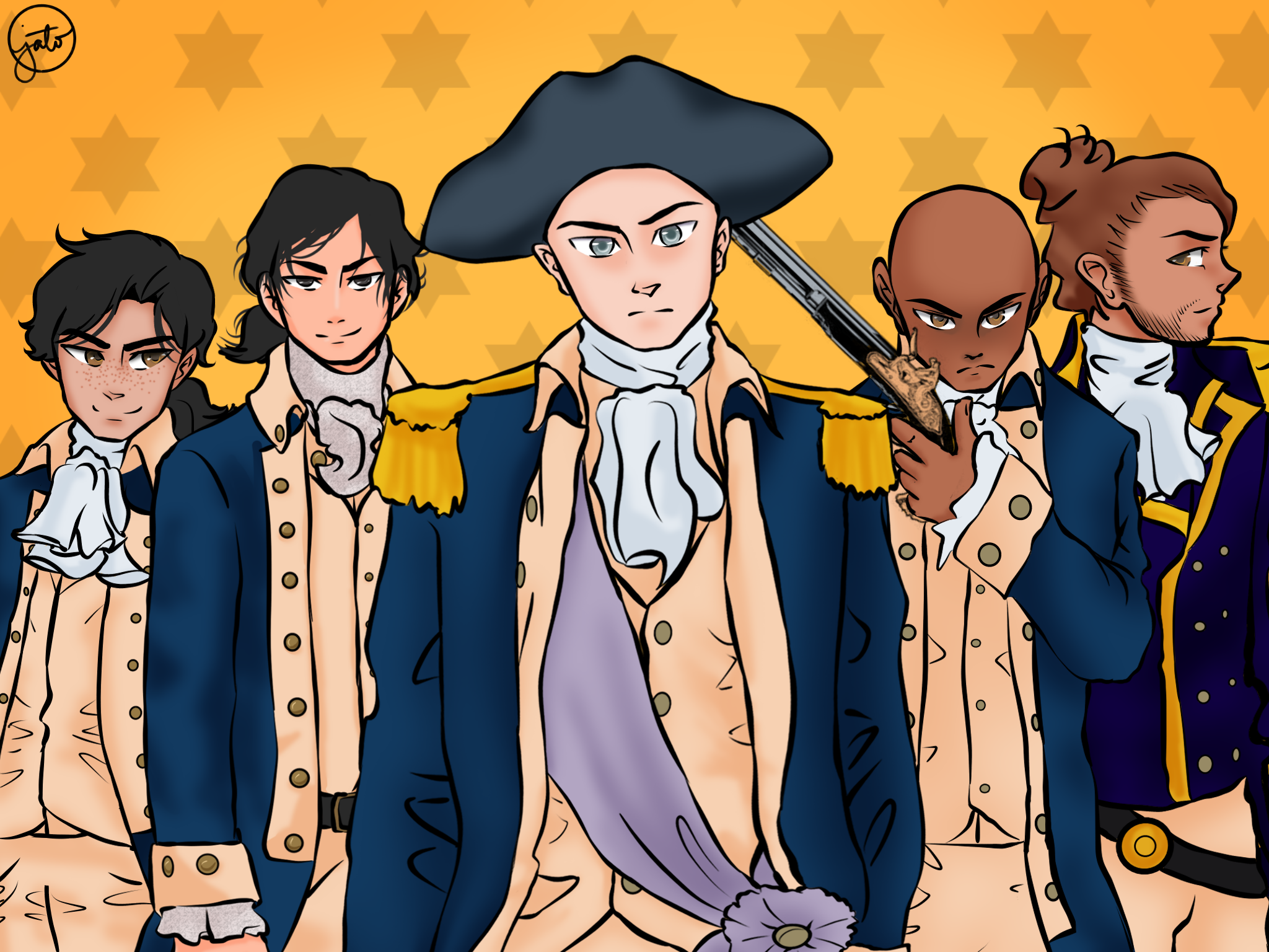 Hamilton! Scout Mochi - Illustrations ART street